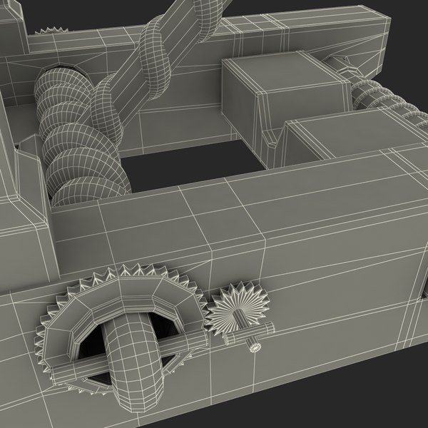 3d siege weapons model