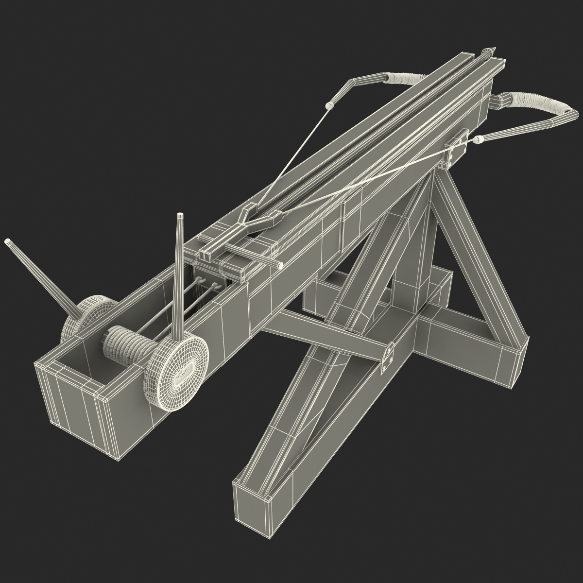 3d siege weapons model