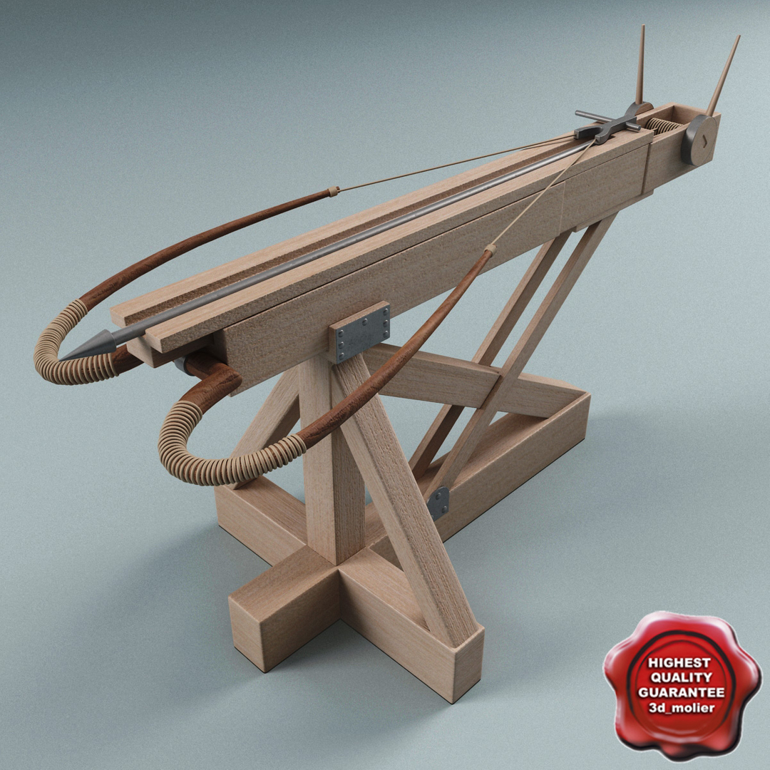 3d siege weapons model