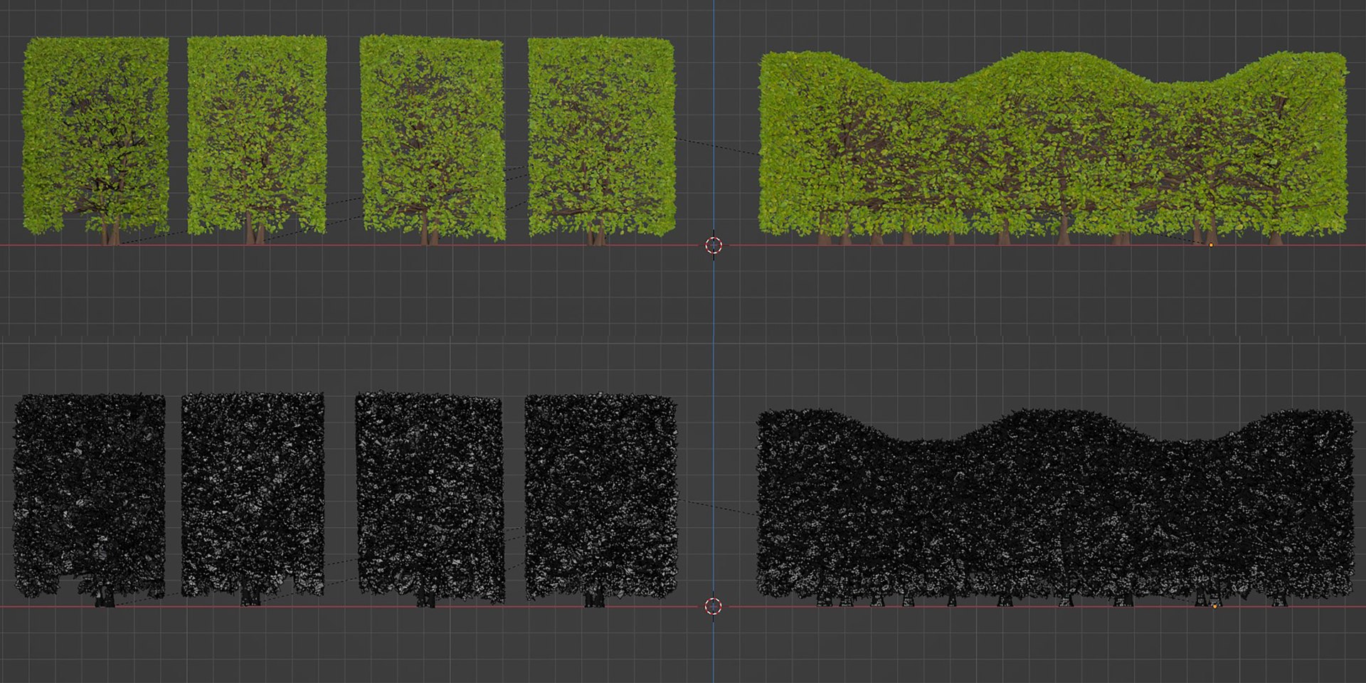 Bush Collection Vol 38-Blender 3D - TurboSquid 2112053