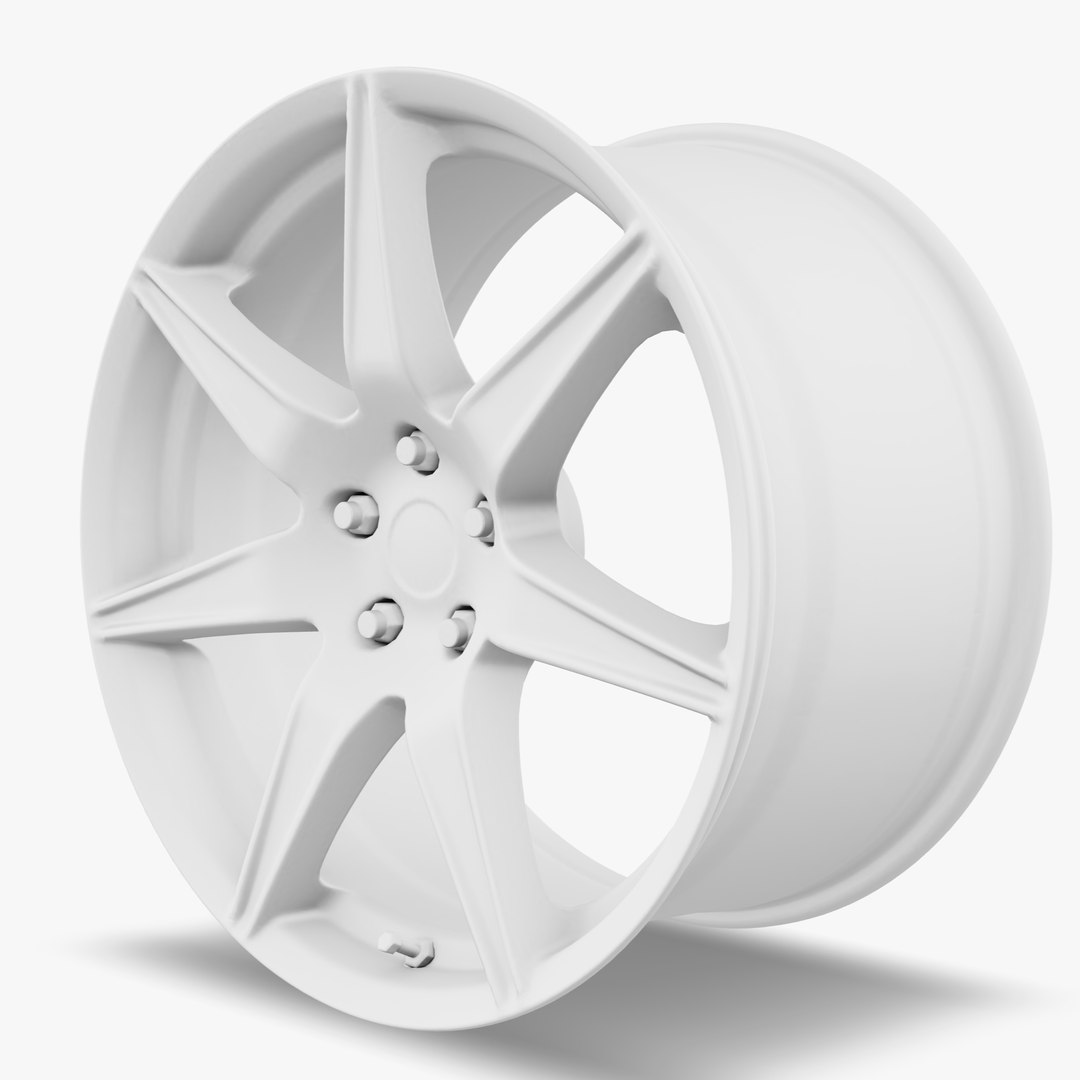 Voxx GT5 Wheel Gunmetal Mustang 3D model - TurboSquid 2118892