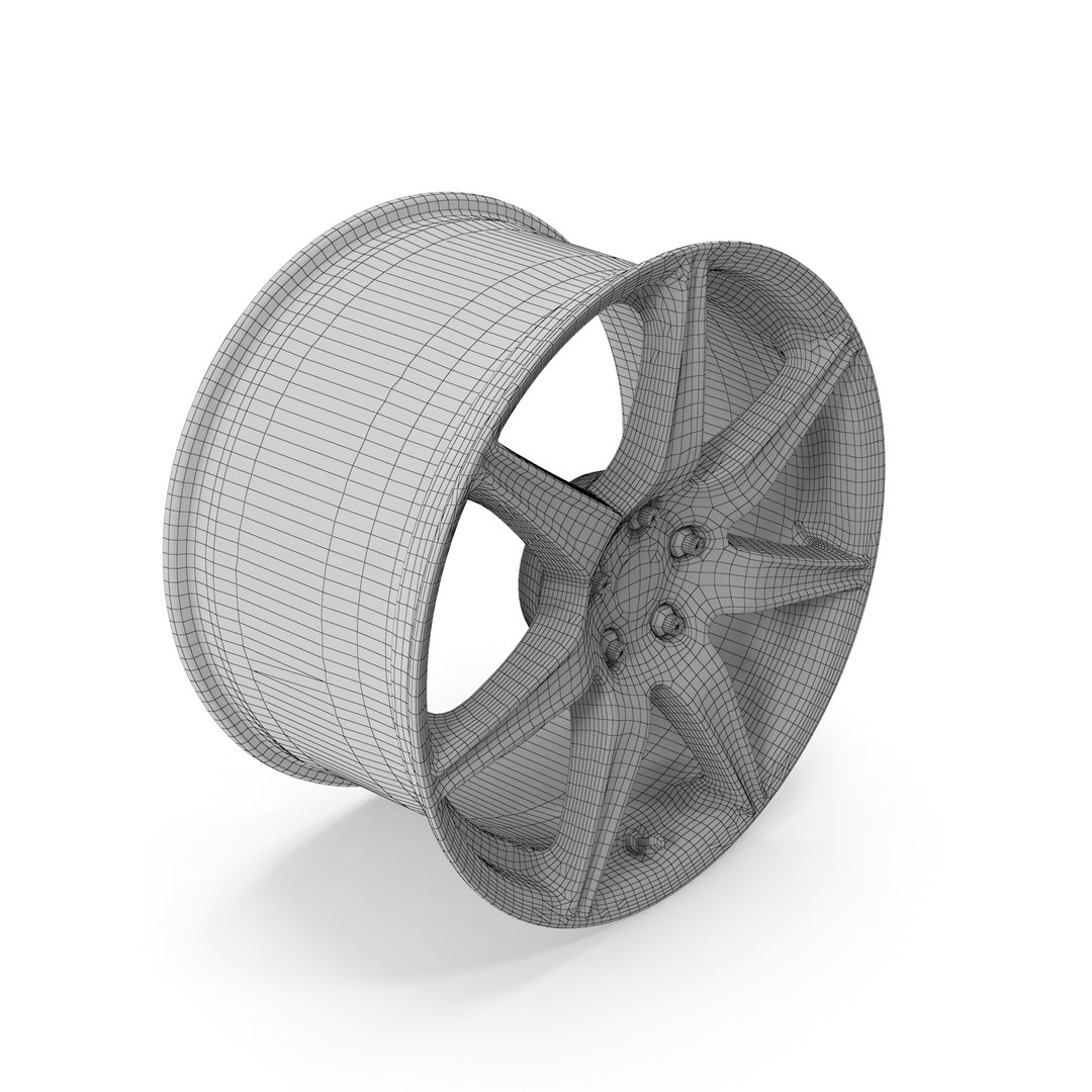 Voxx GT5 Wheel Gunmetal Mustang 3D model - TurboSquid 2118892