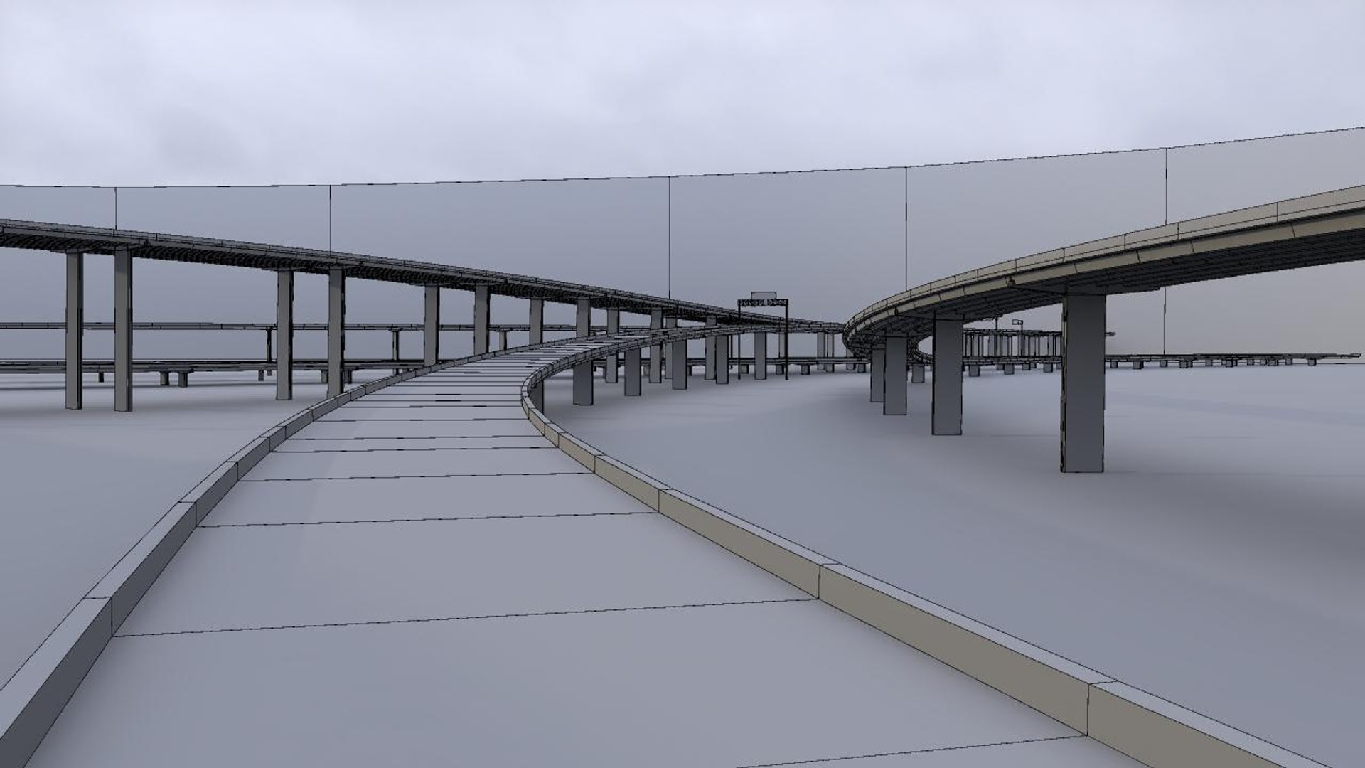 3D model freeway - TurboSquid 1339415