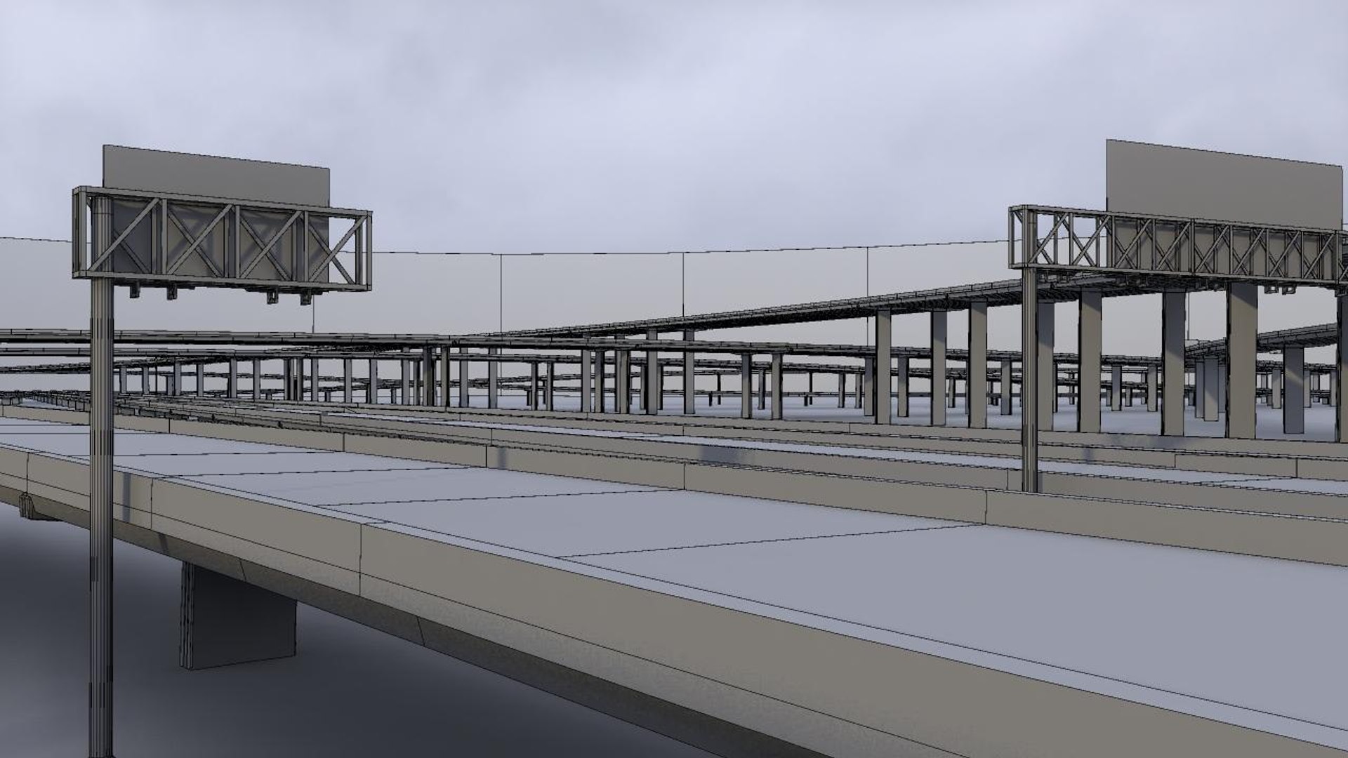 3D model freeway - TurboSquid 1339415