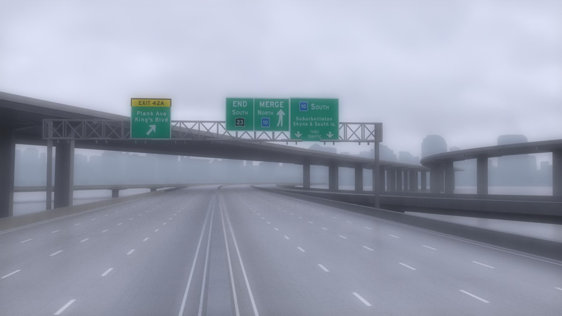 3D model freeway - TurboSquid 1339415