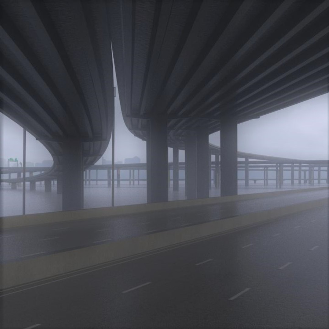 3D model freeway - TurboSquid 1339415