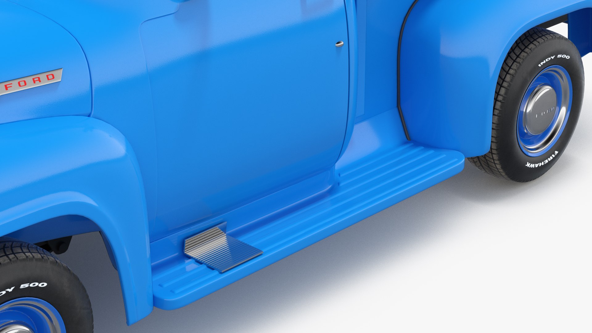 1956 f100 pickup truck 3D model - TurboSquid 1528400