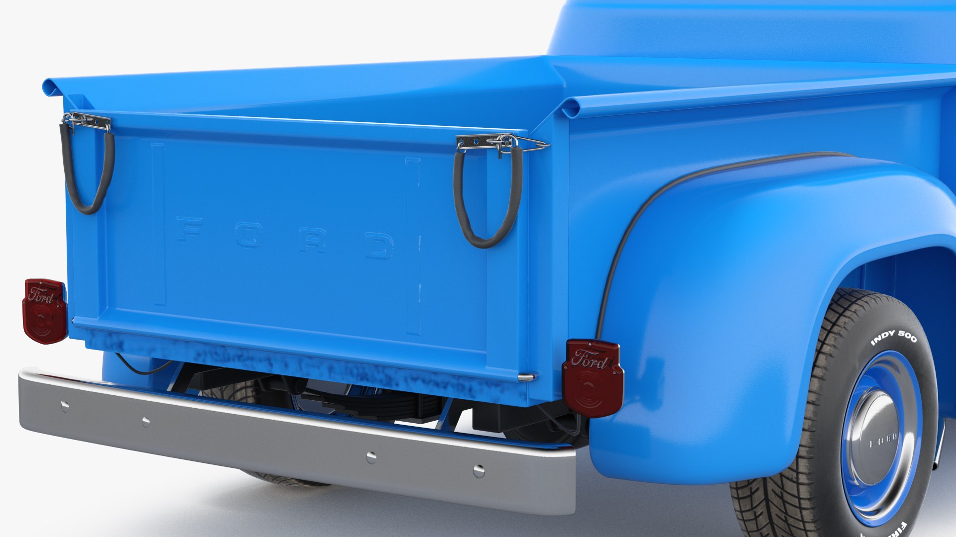 1956 f100 pickup truck 3D model - TurboSquid 1528400