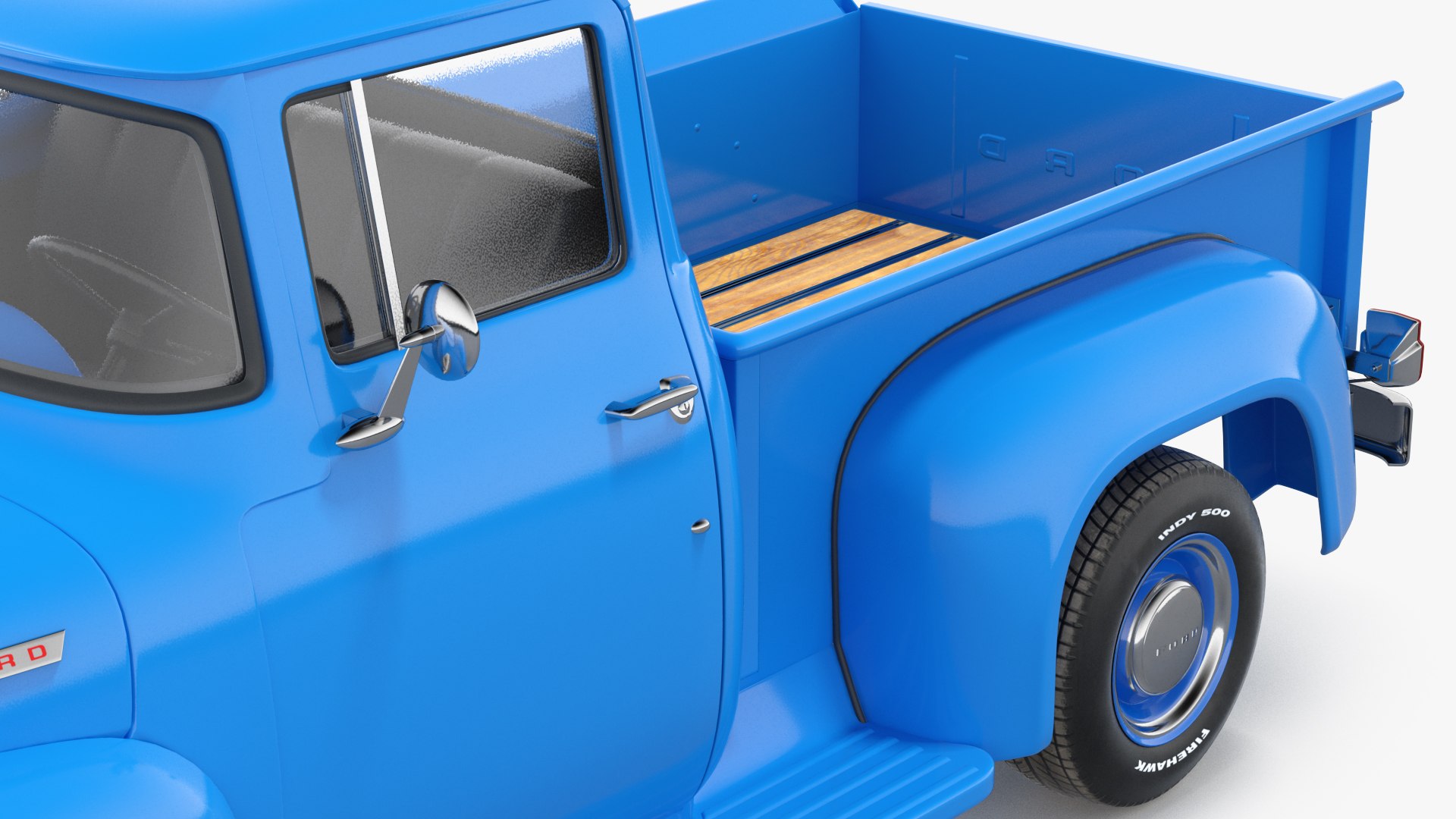 1956 f100 pickup truck 3D model - TurboSquid 1528400