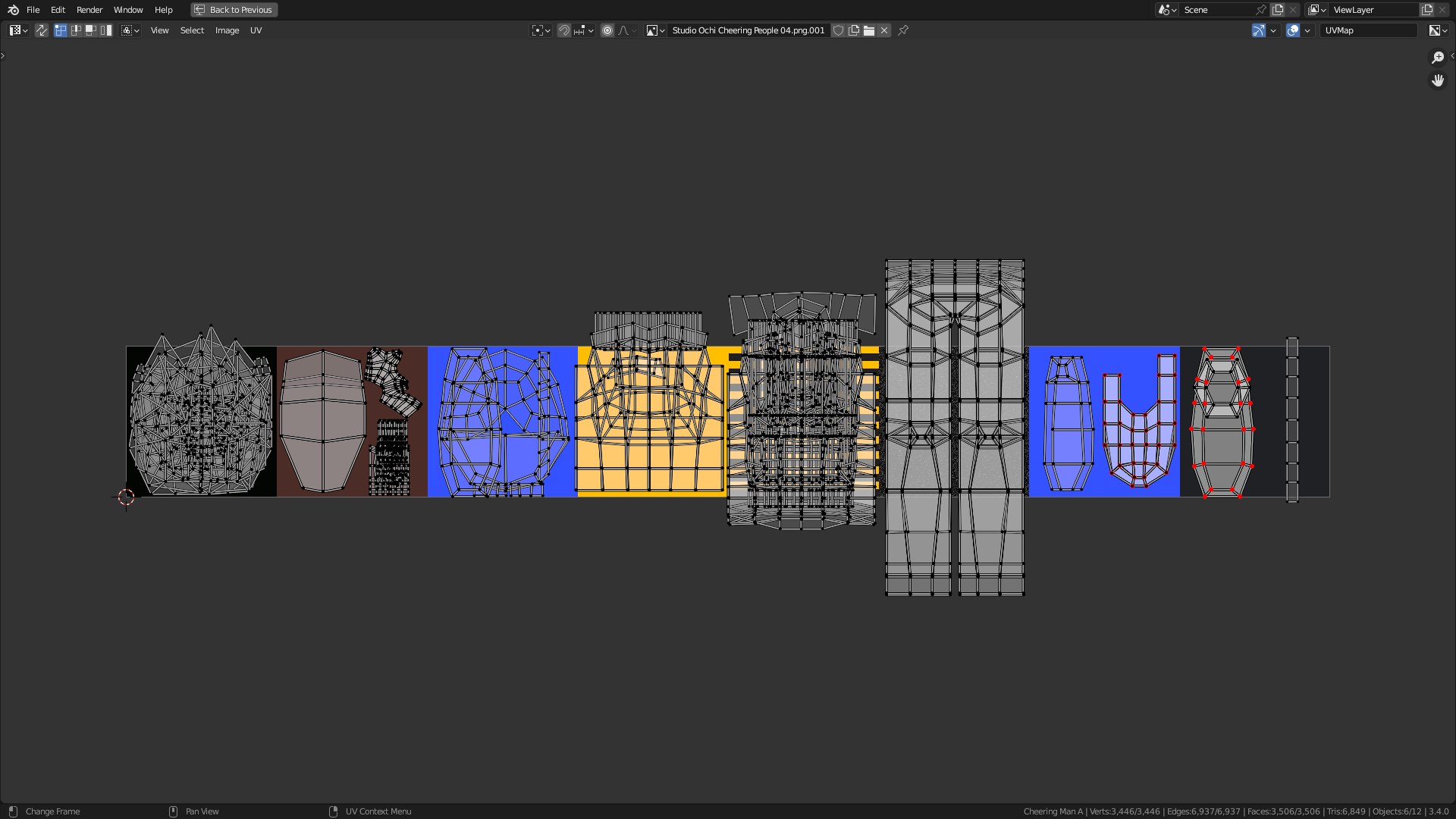 Cheering Crowd Pack - Animated And Rigged 3D Model - TurboSquid 2046140