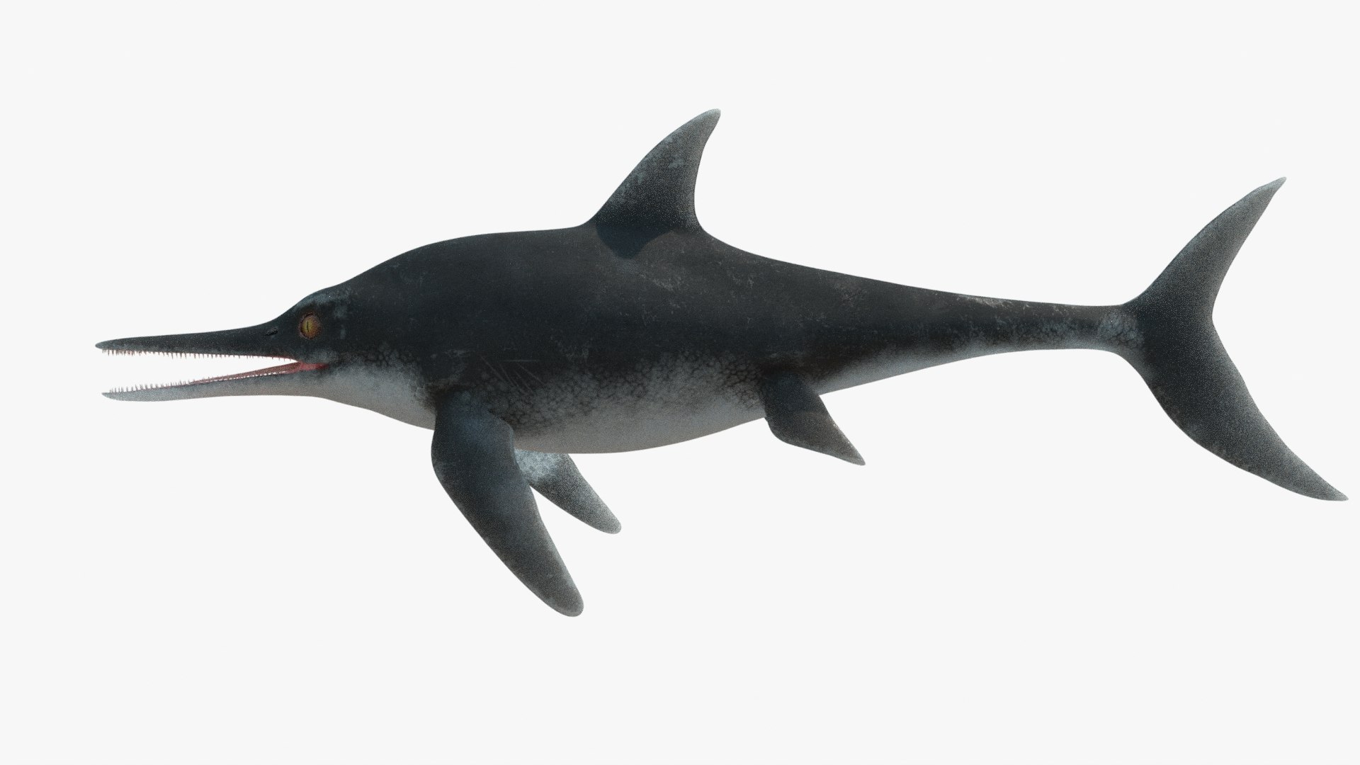 3D 8K Realistic Ichthyosaurus - TurboSquid 2074364