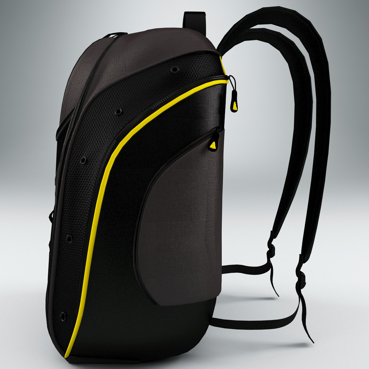 backpack expresss modelled 3d model