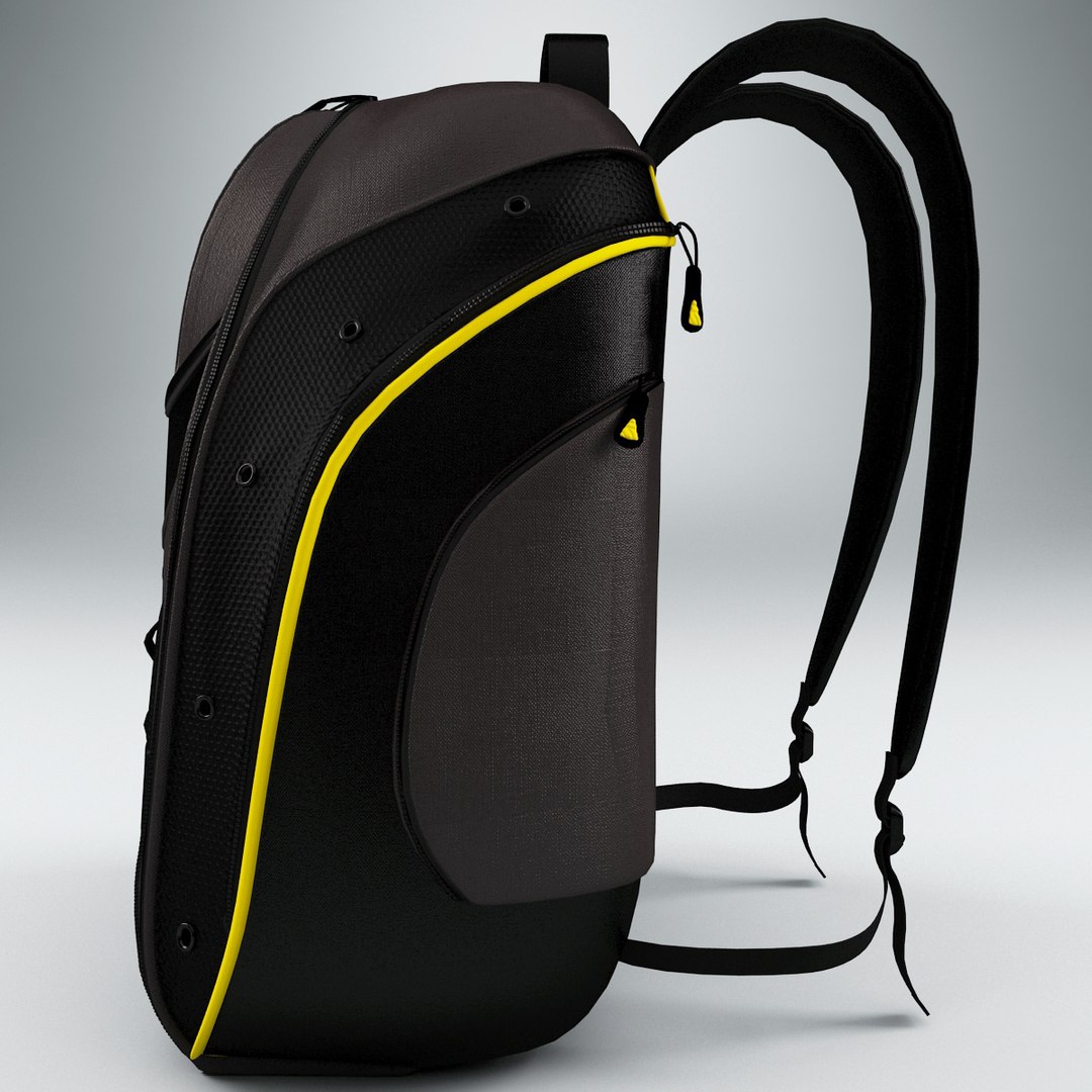backpack expresss modelled 3d model