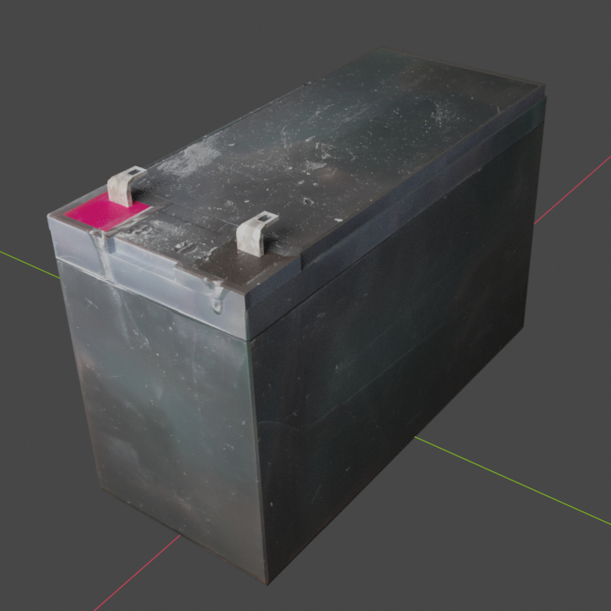 Free acid battery 3D model - TurboSquid 1501323
