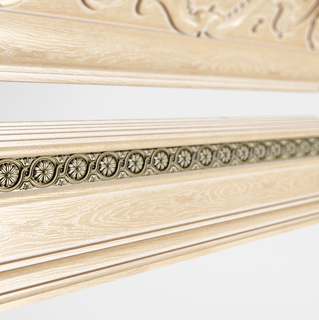 Free Cornice Baseboard 3d Model