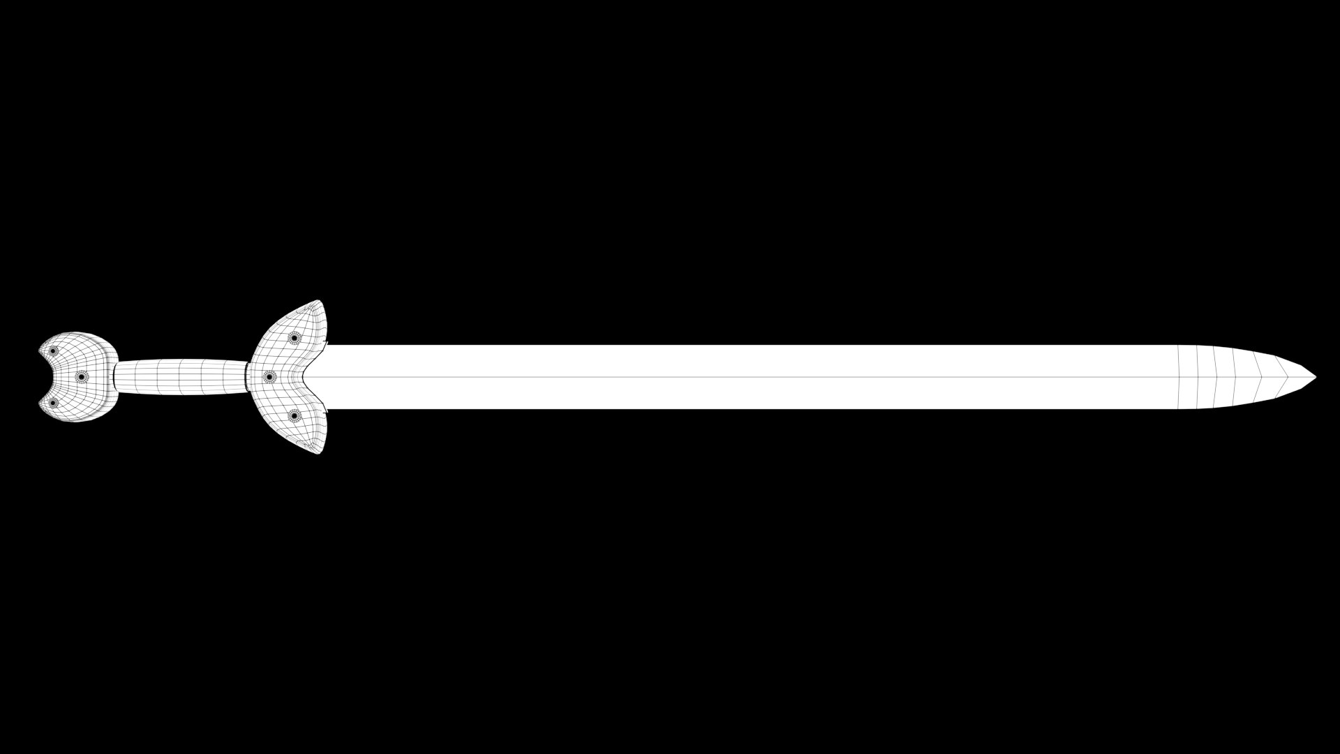 Celtic Longsword 3D Model - TurboSquid 2146282