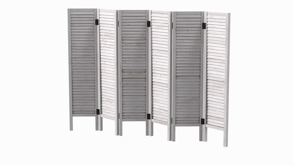 3D wood room divider screen - TurboSquid 1712995