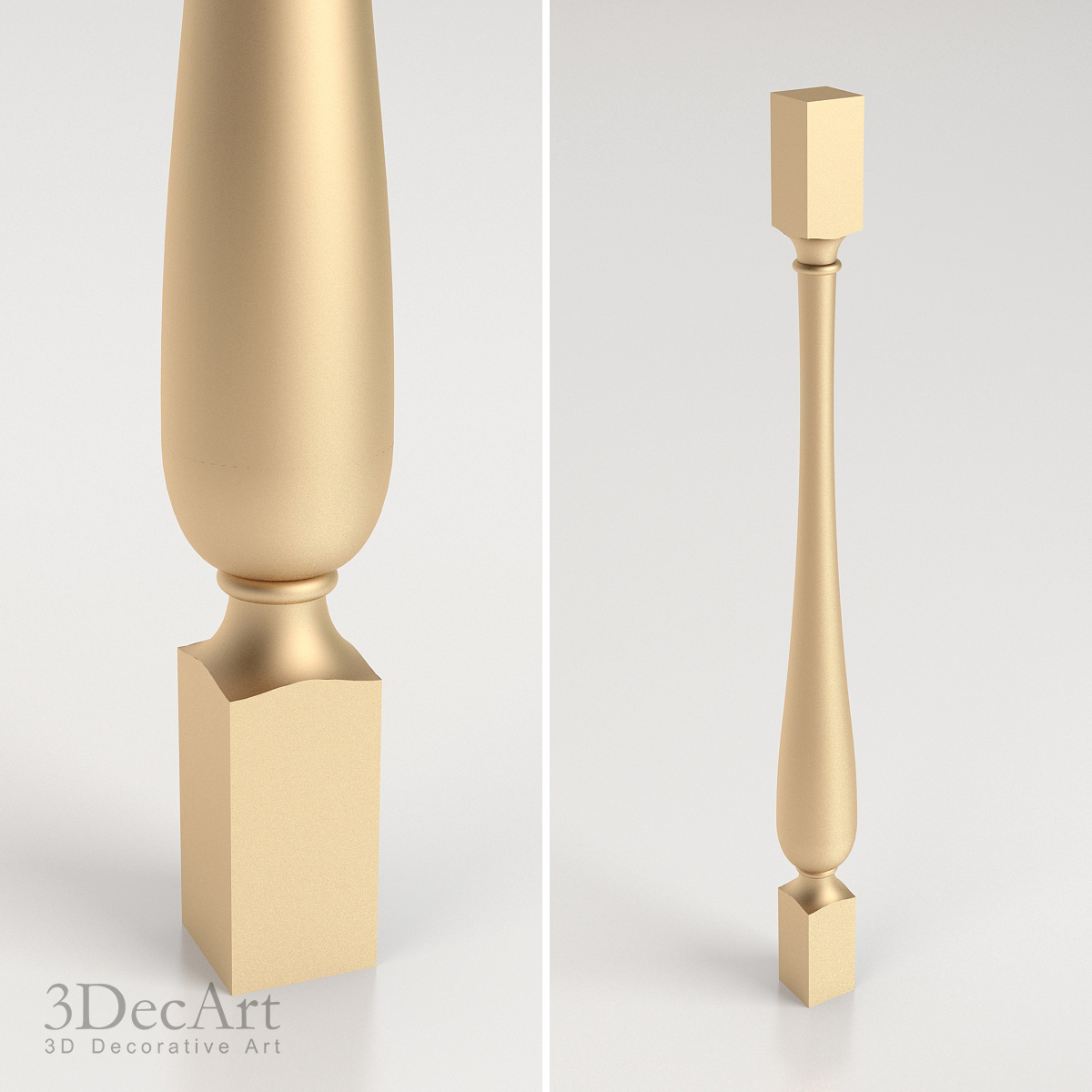 свободно 3D модель Балясина лестница | Bl 002 - TurboSquid 904140