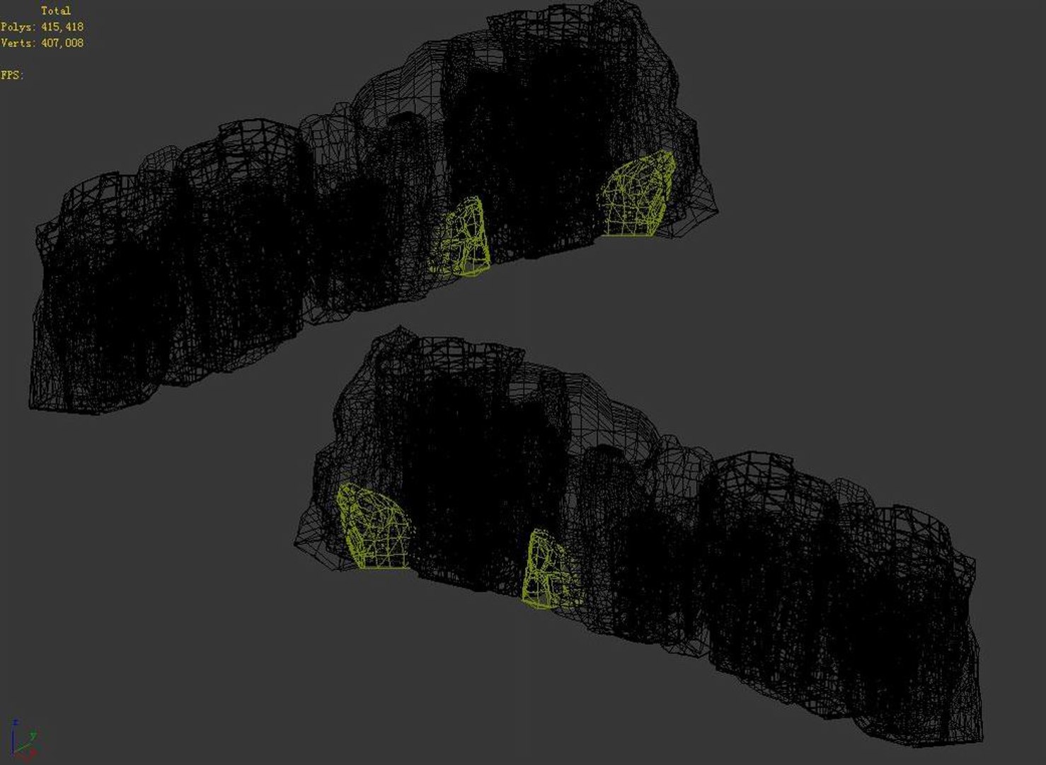 3D Black Light Cave - Model - TurboSquid 1445988