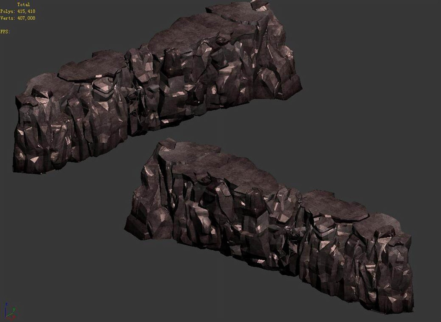 3D Black Light Cave - Model - TurboSquid 1445988