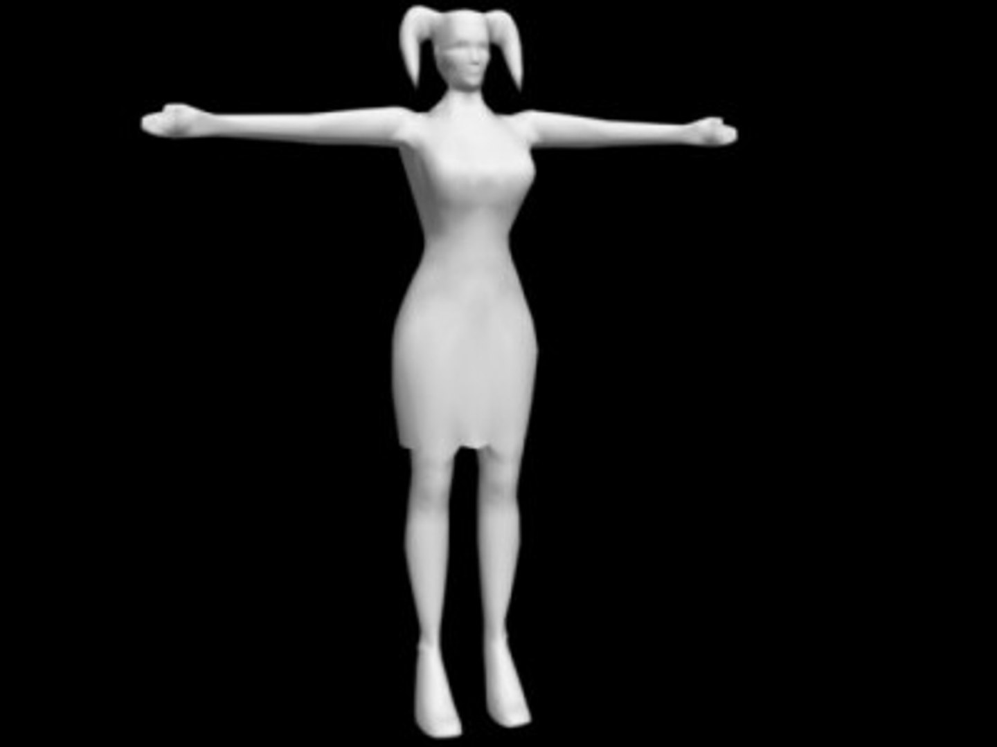 3d Model Of Character Realtime Animation