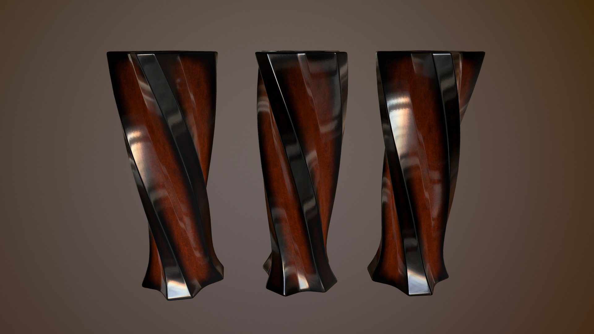 Twisted Vase V2 3D model - TurboSquid 1882833