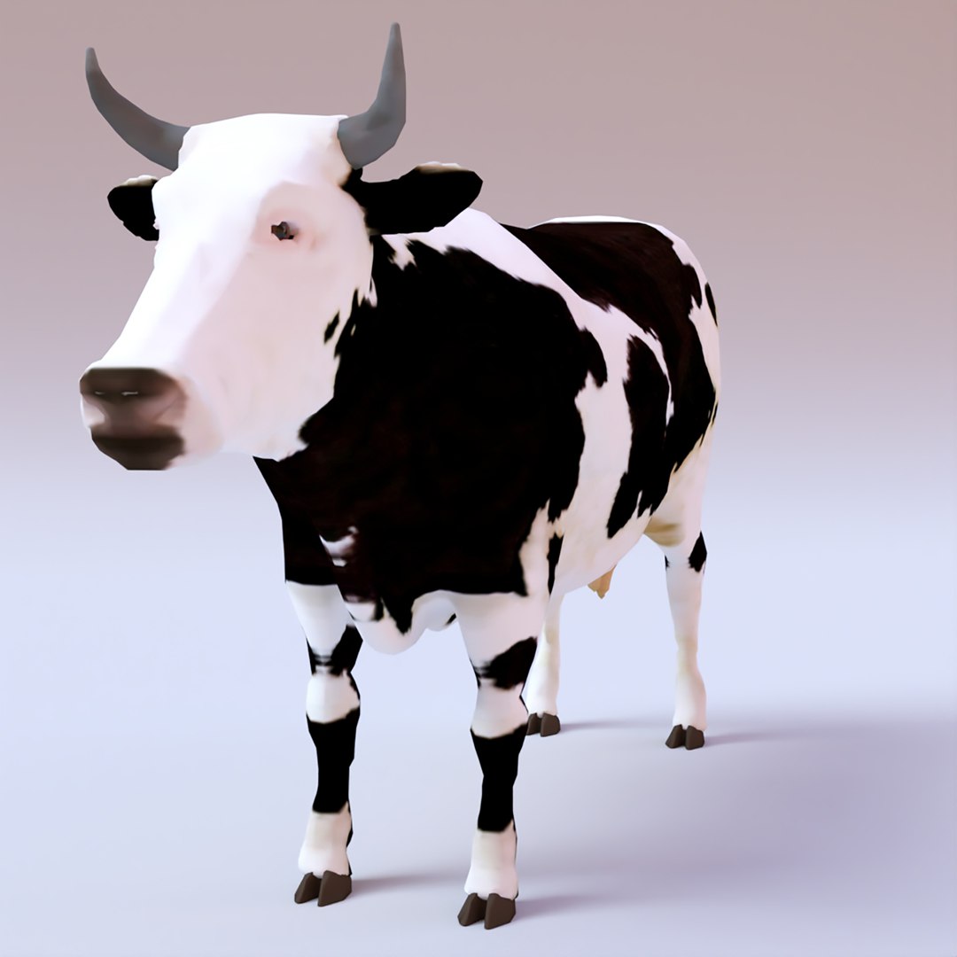 3D COW-2018 model - TurboSquid 2030080