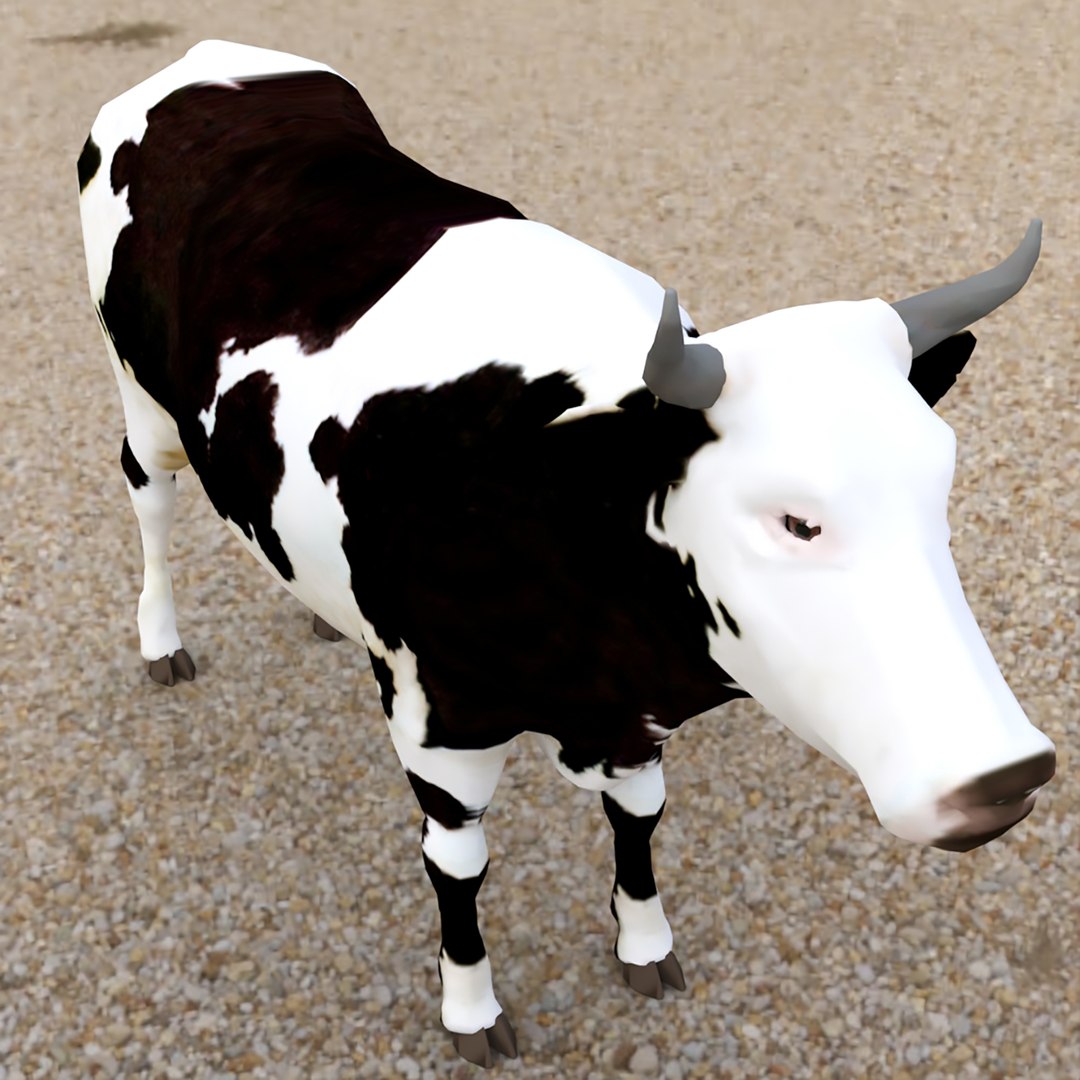 3D COW-2018 model - TurboSquid 2030080