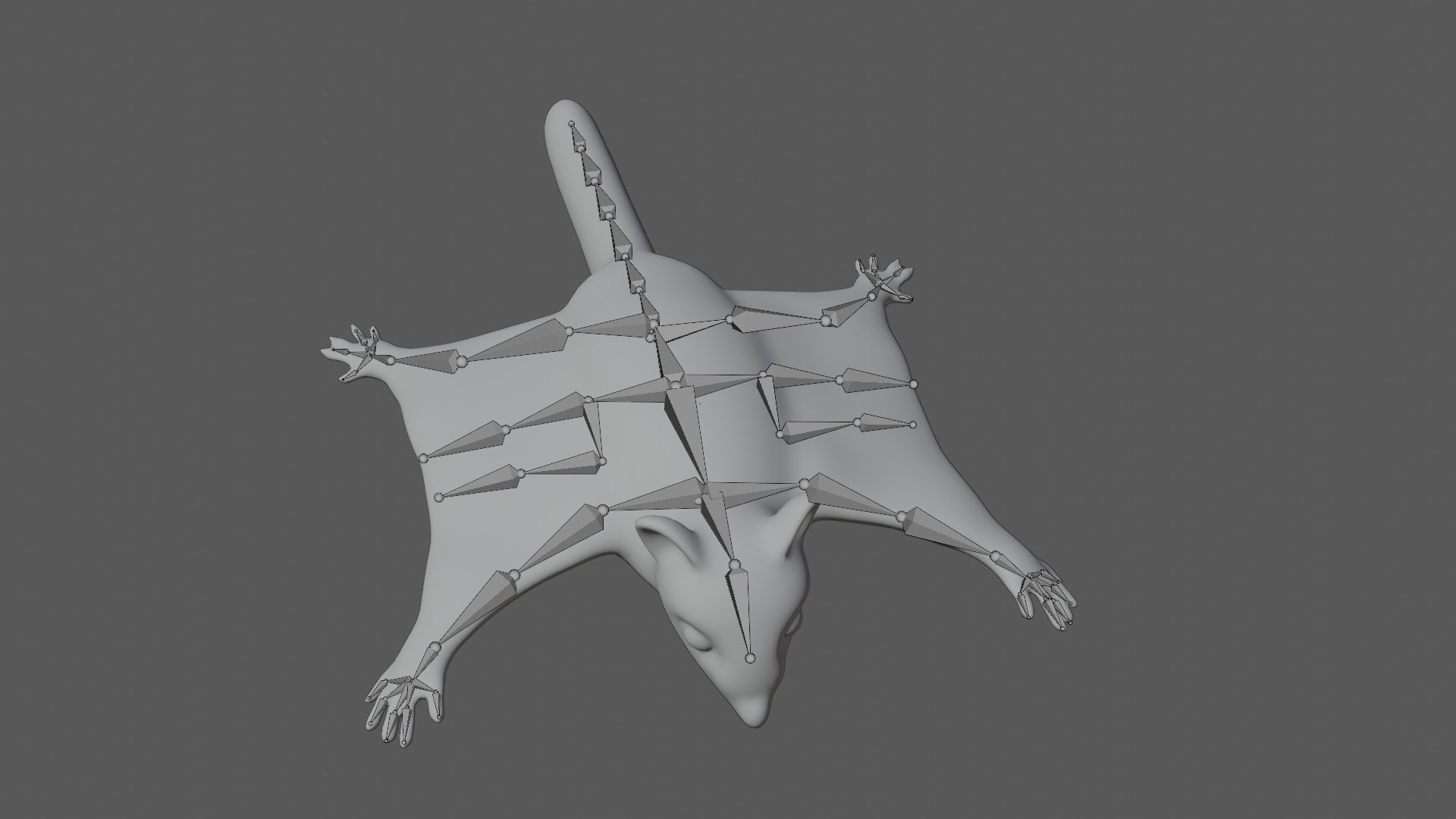 3D Model Realistic Fully Rigged Low Poly Sugar Glider - TurboSquid 1759833