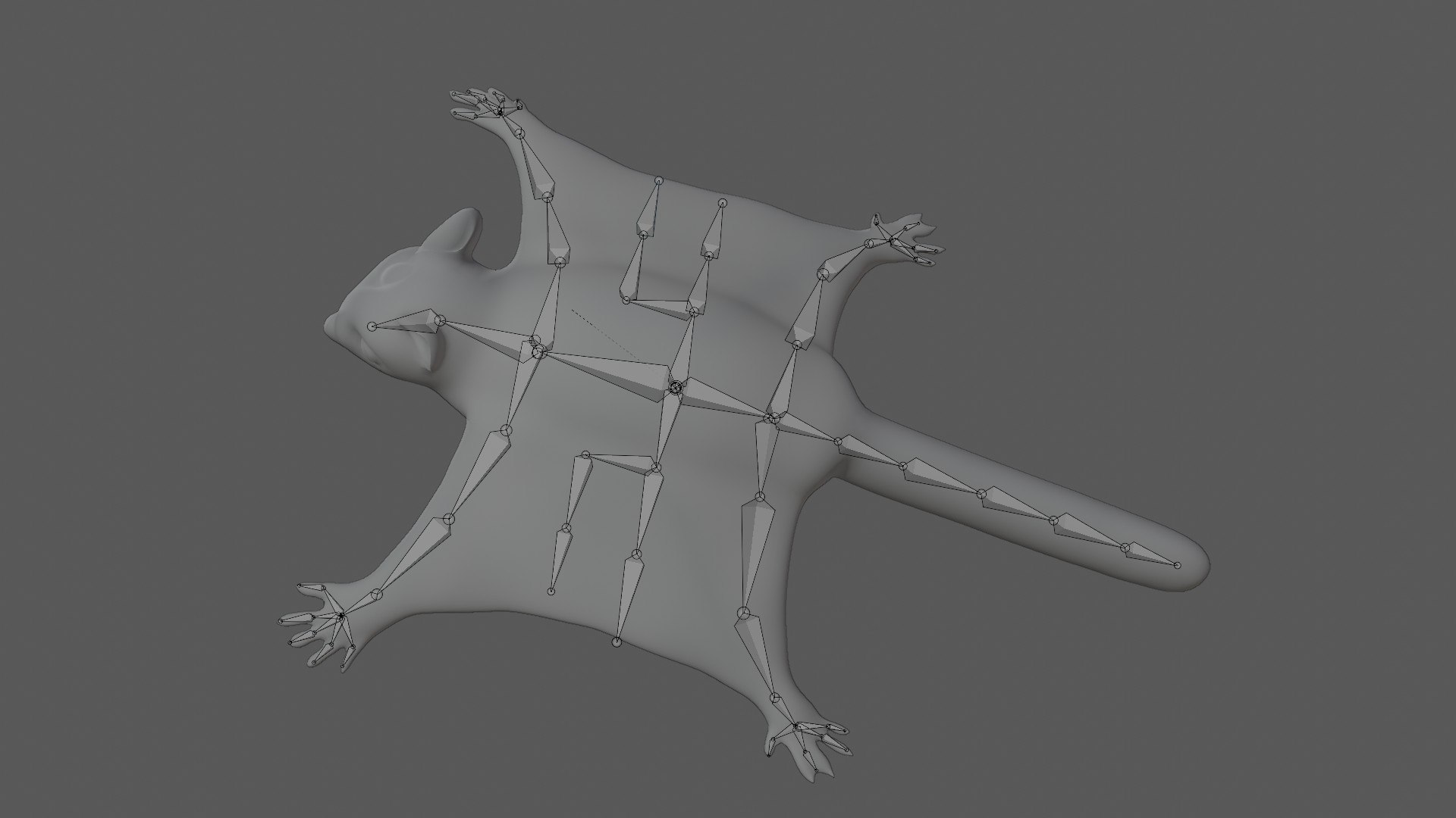 3D Model Realistic Fully Rigged Low Poly Sugar Glider - TurboSquid 1759833