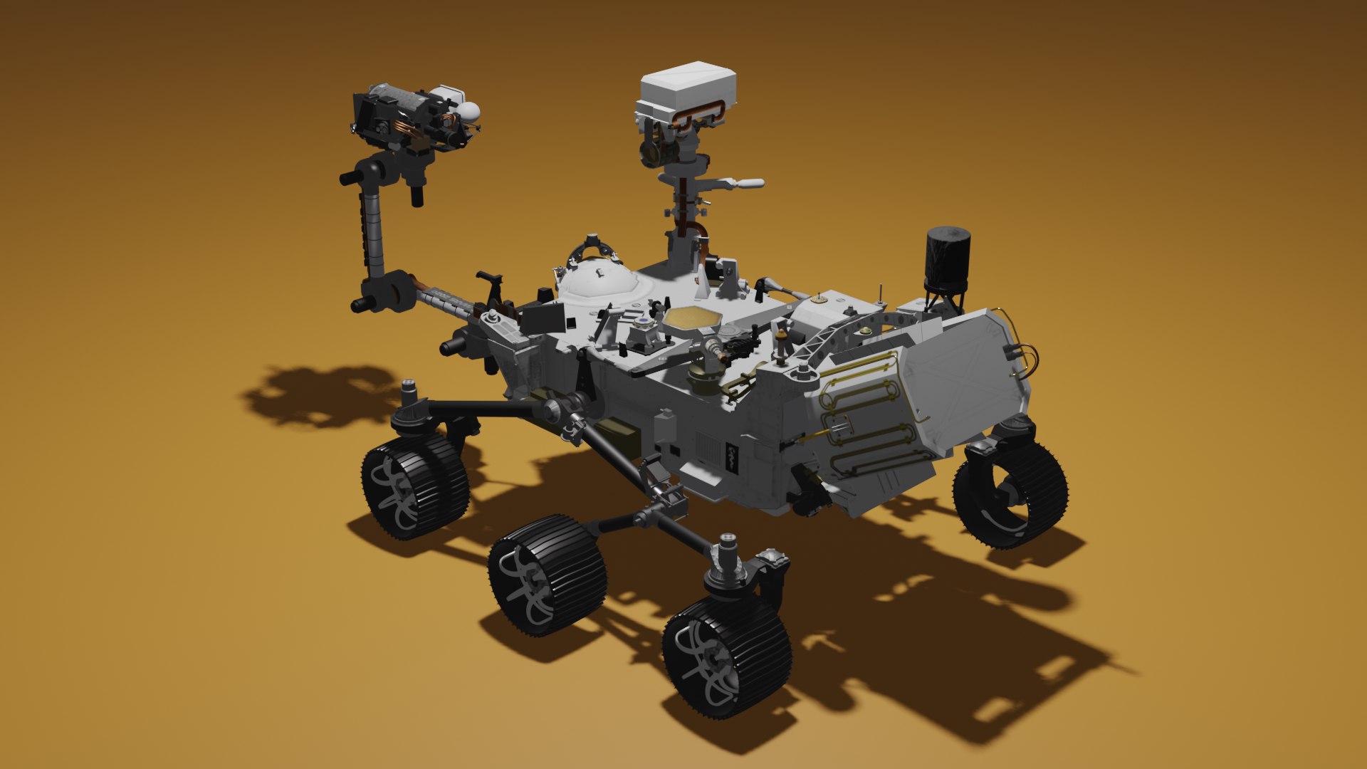 3D Mars Perseverance Rover - TurboSquid 1916976