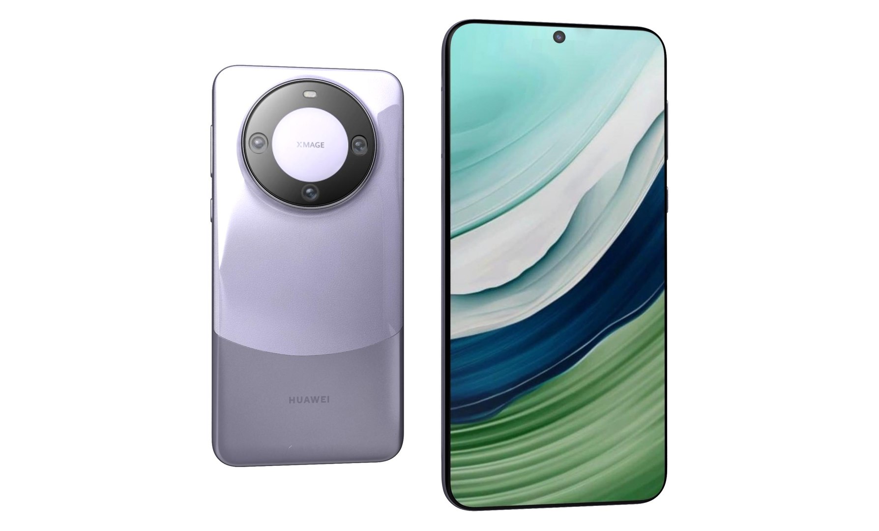 Huawei Mate 60 Purple 3D Model - TurboSquid 2131303