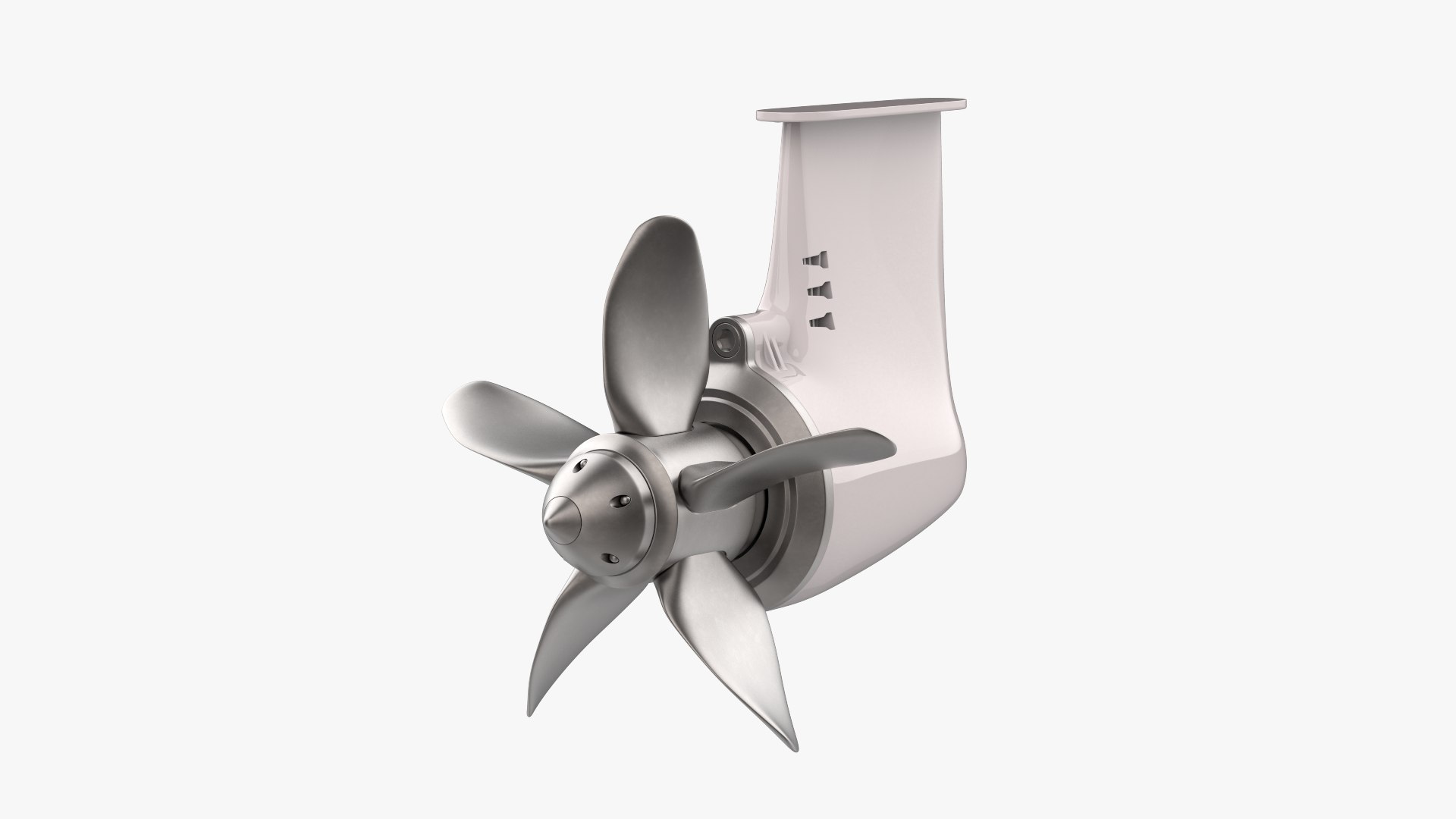 Self Feathering Propeller Model - TurboSquid 2294158