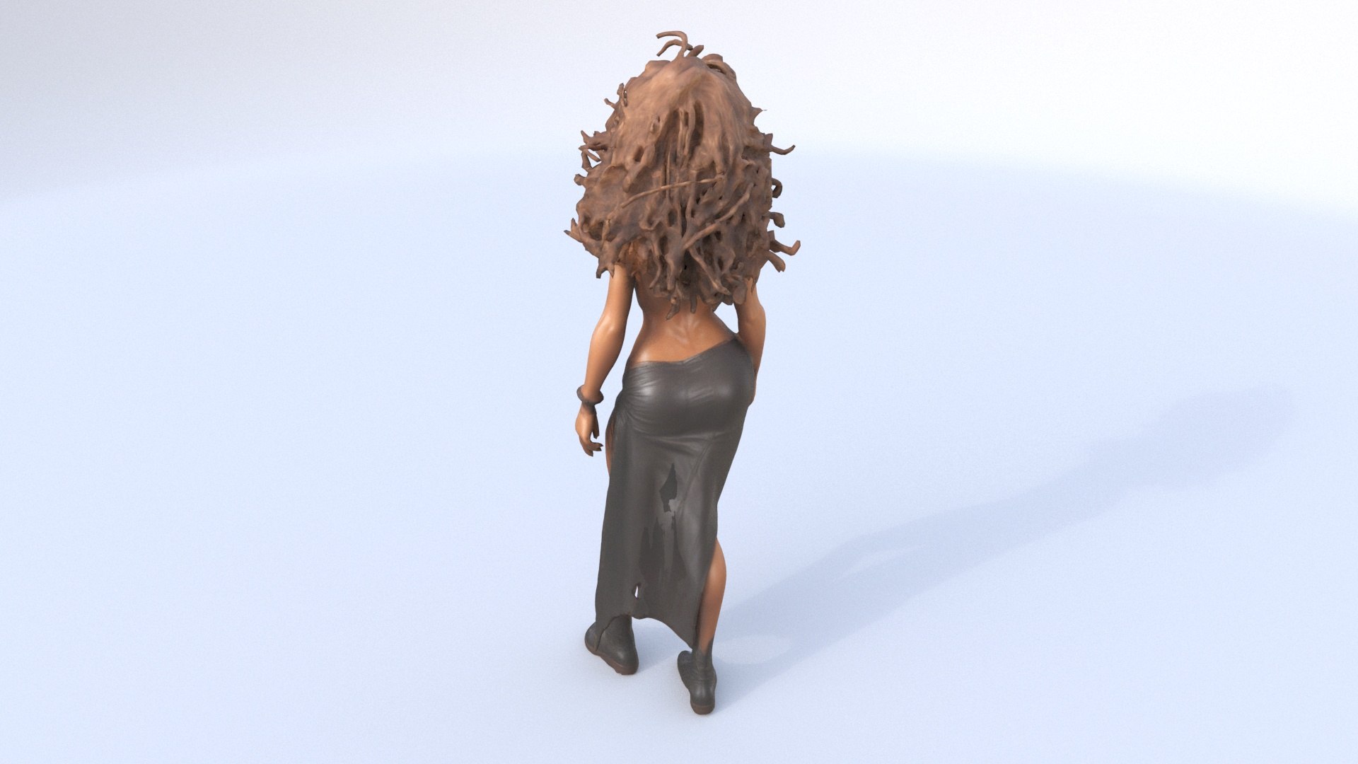 Amazon Warrior 3D Model - TurboSquid 2336607