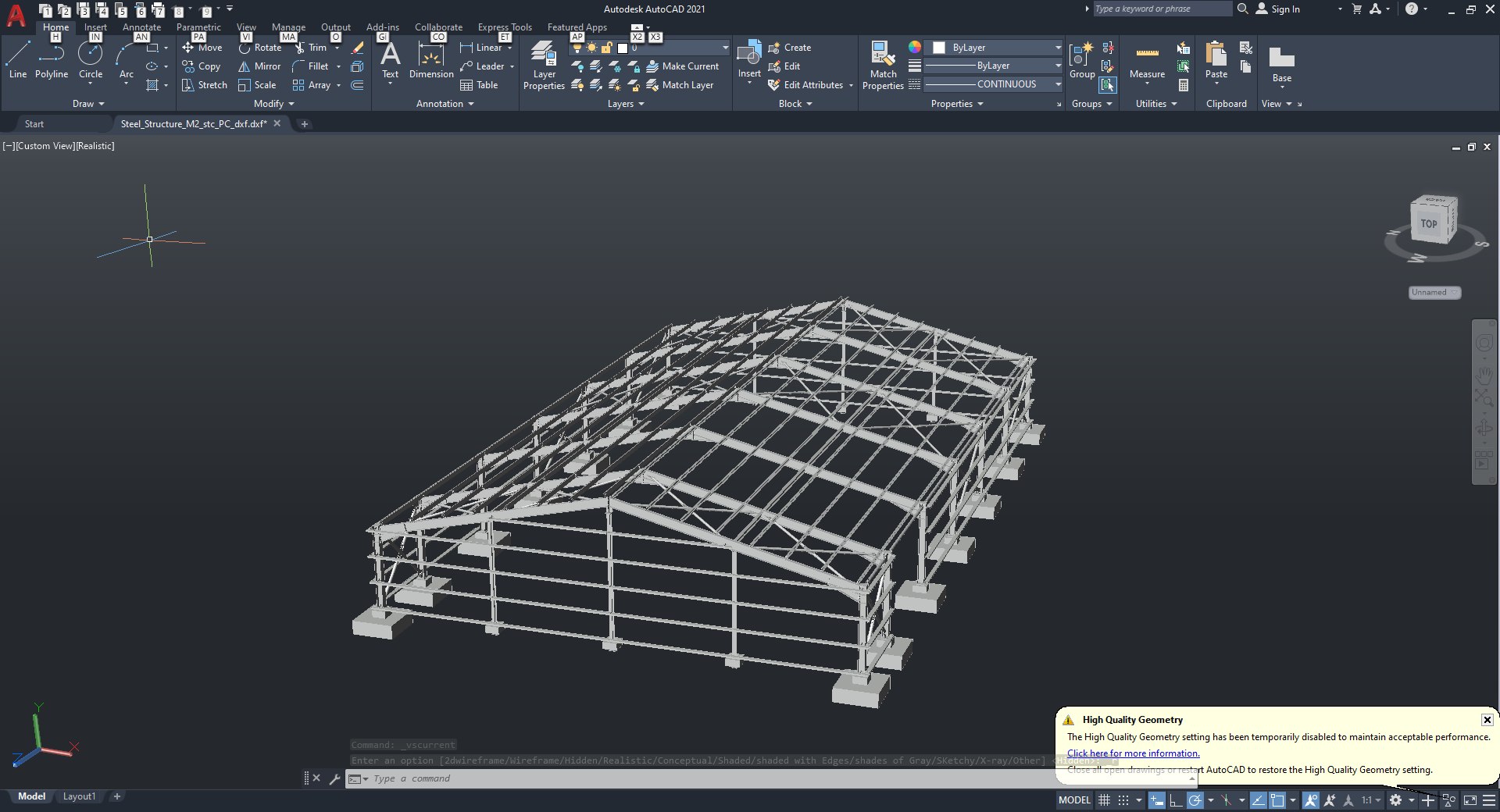 3D Steel Structure Building M2 model - TurboSquid 2144821