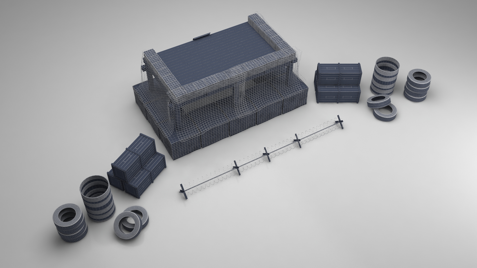 Military war 3D model - TurboSquid 1615865