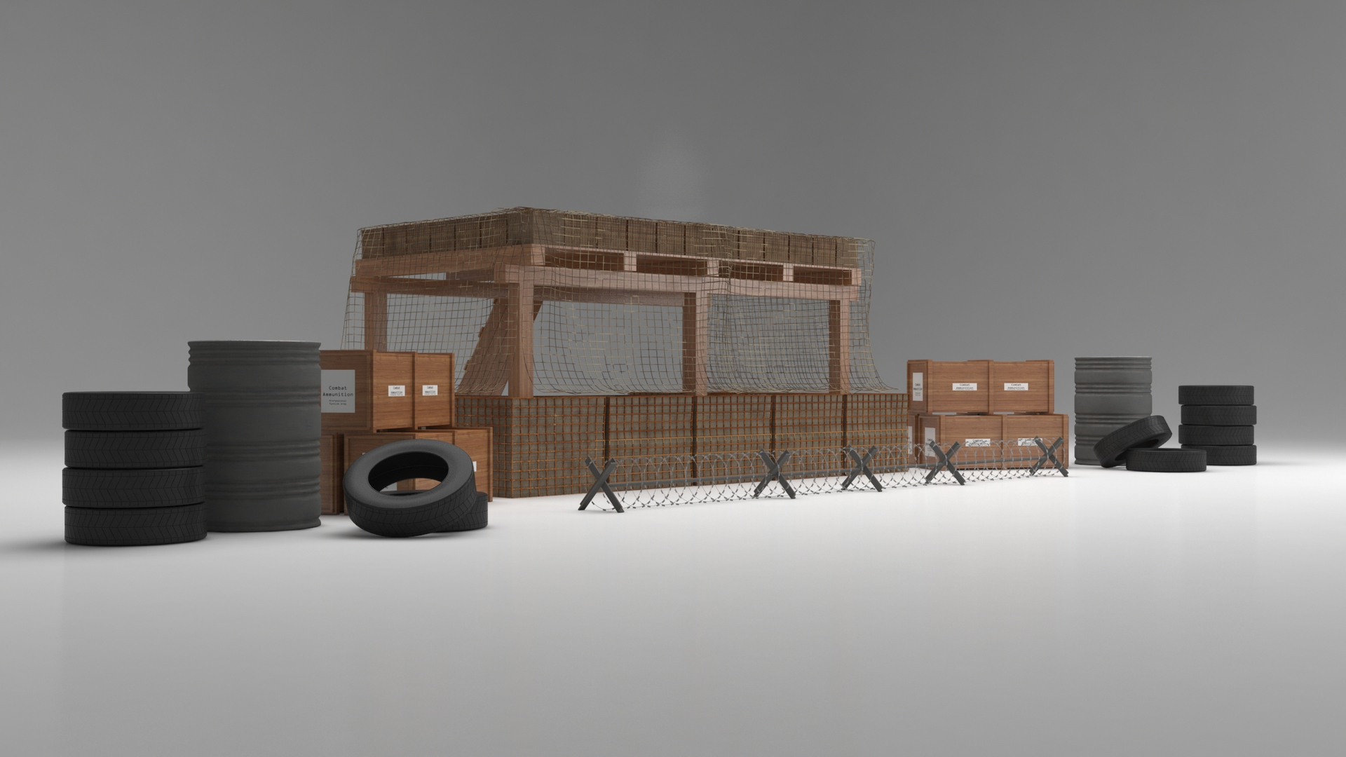 Military war 3D model - TurboSquid 1615865