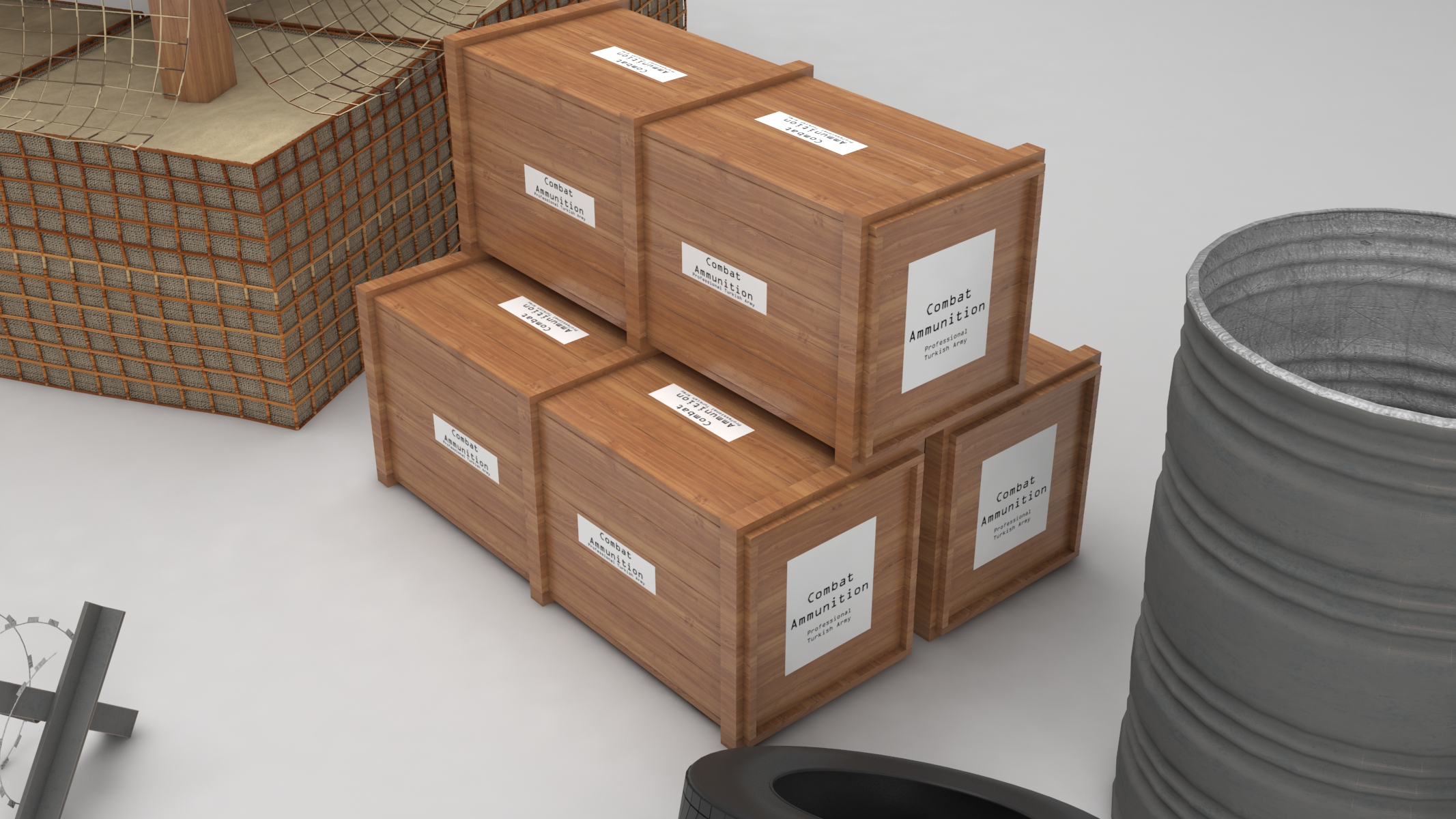 Military war 3D model - TurboSquid 1615865