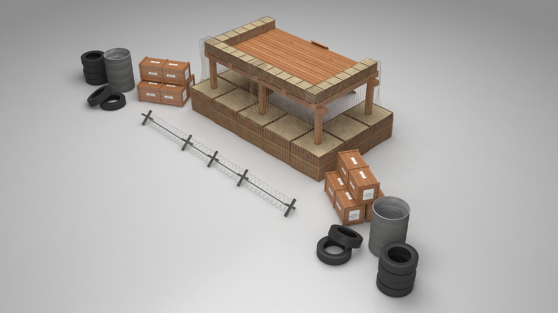 Military war 3D model - TurboSquid 1615865