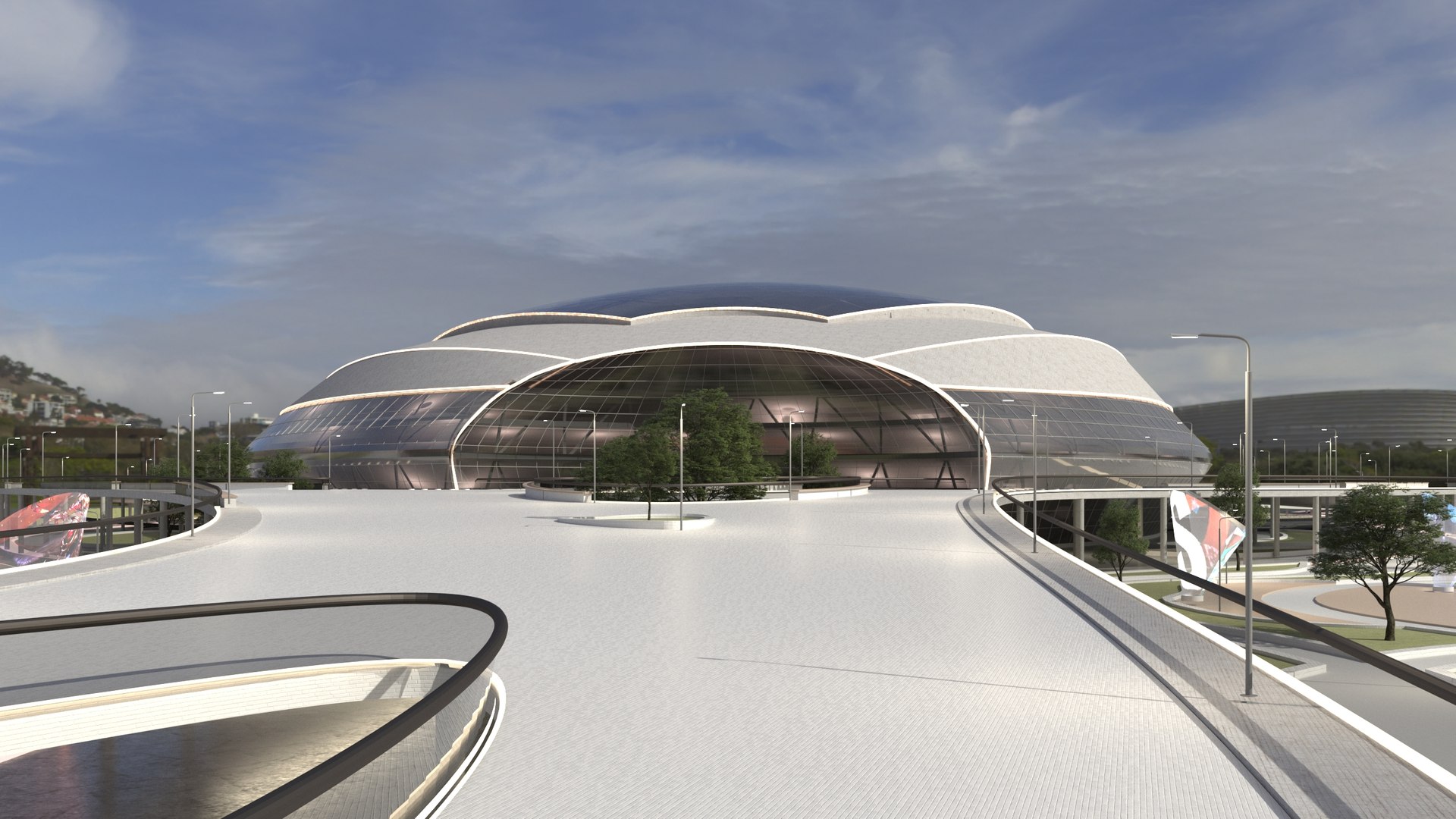 Big Sport Arena Mall 3D - TurboSquid 1975750