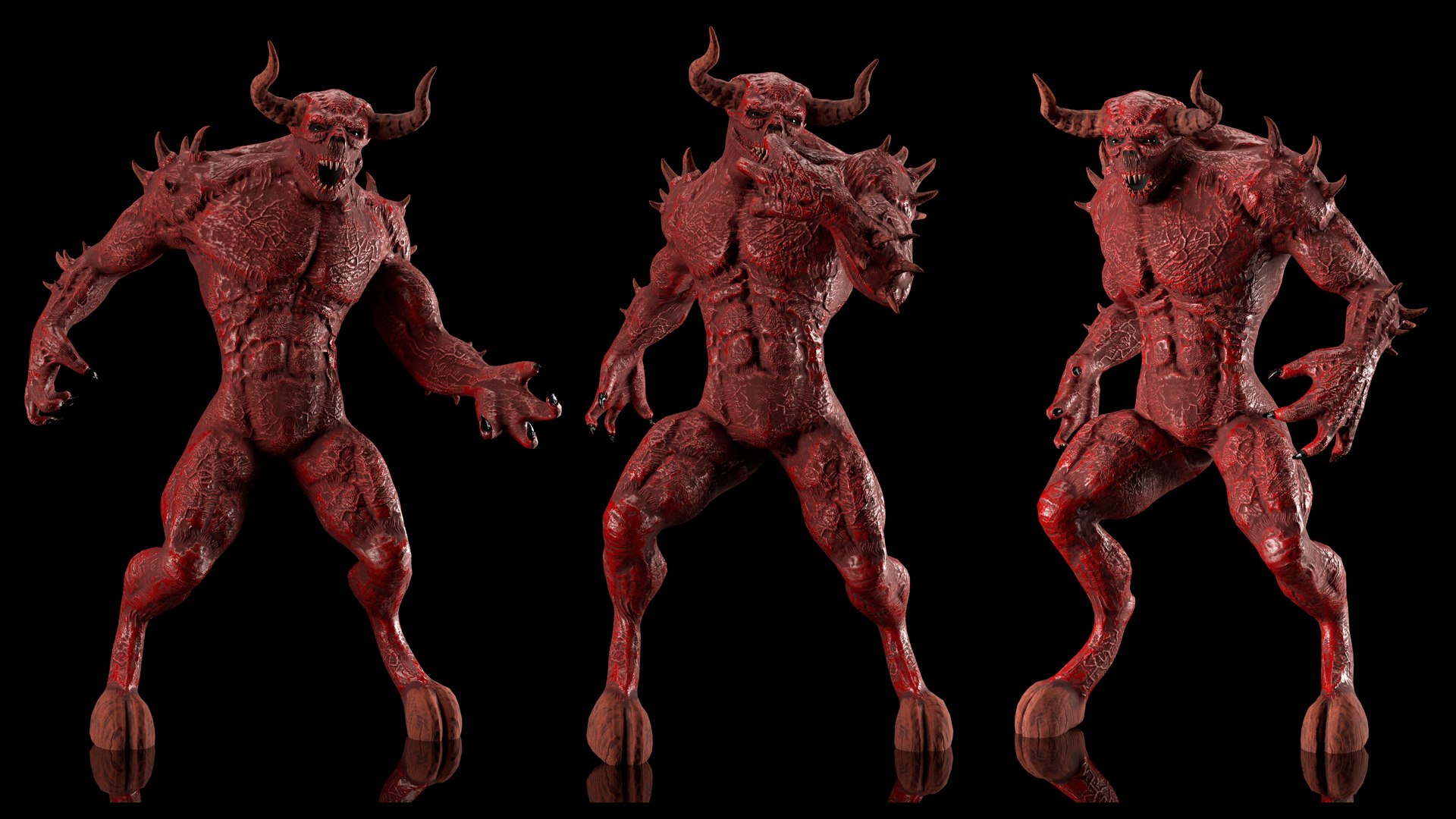 Demon Model - TurboSquid 1769201