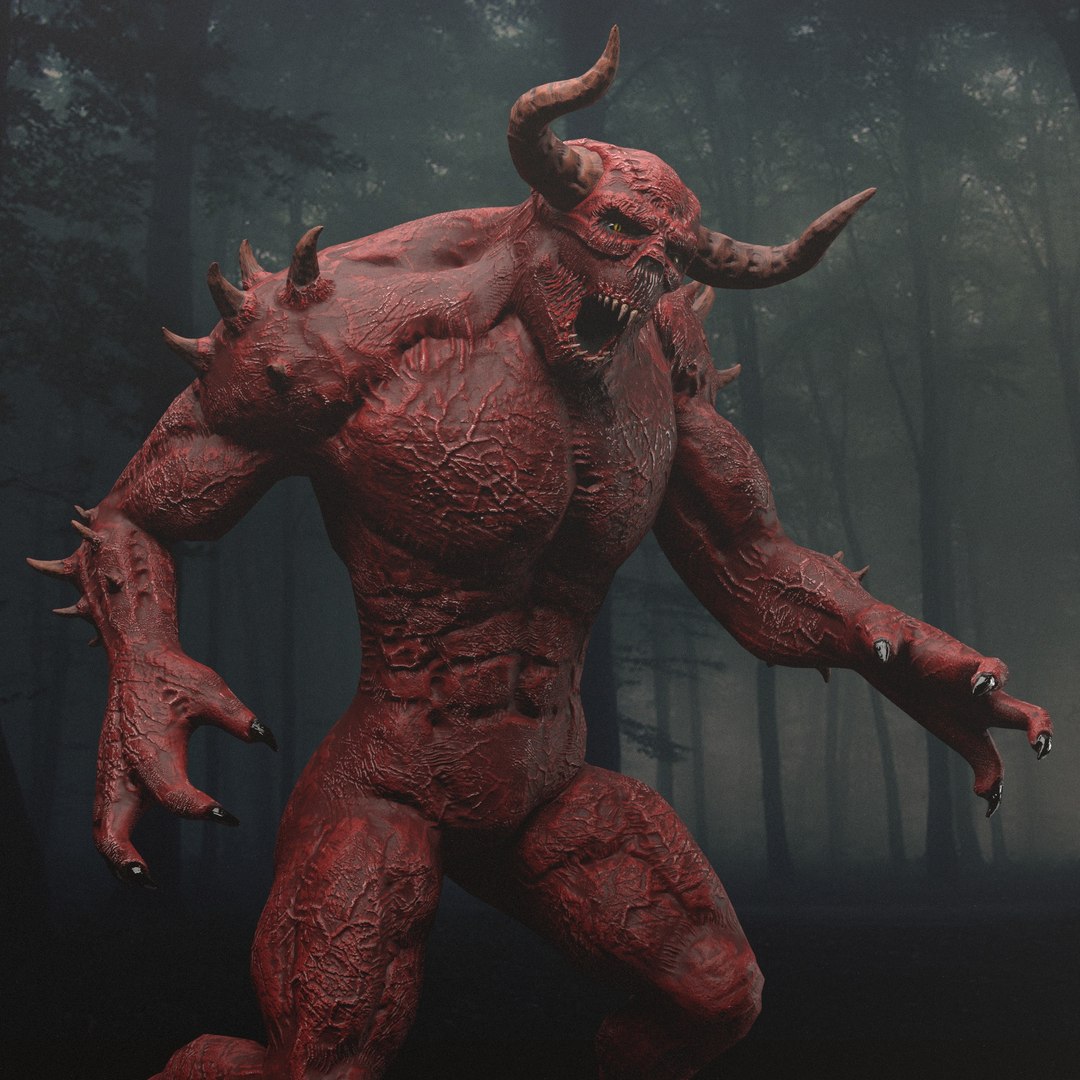 Demon Model - TurboSquid 1769201