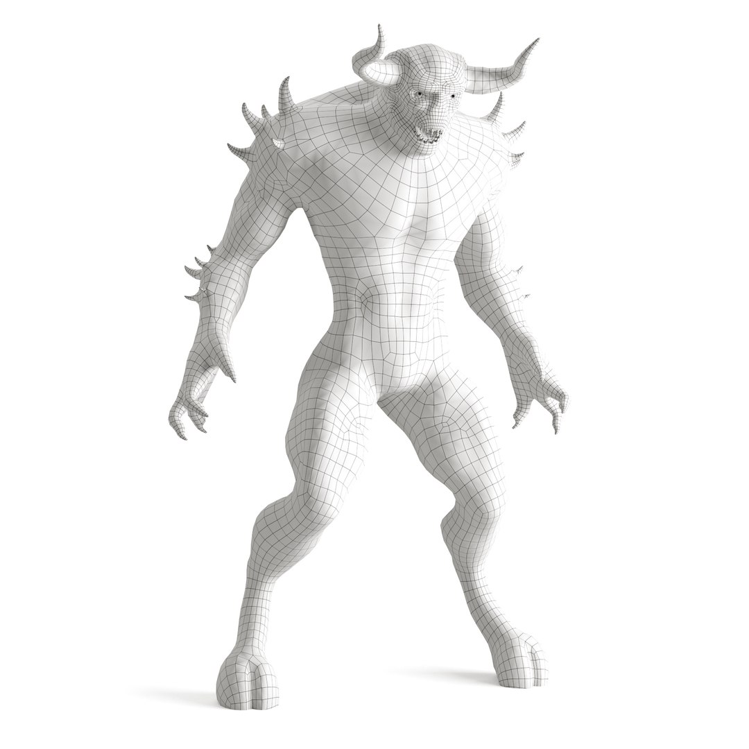 Demon Model - TurboSquid 1769201