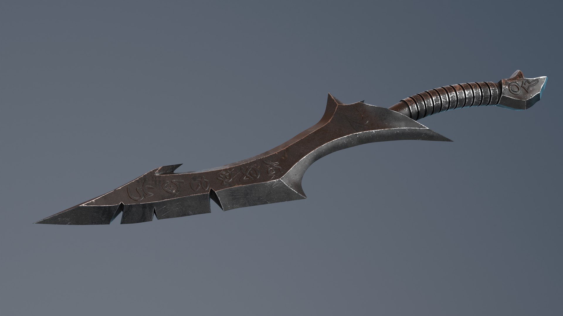 Black Dagger 3D Model - TurboSquid 2282632