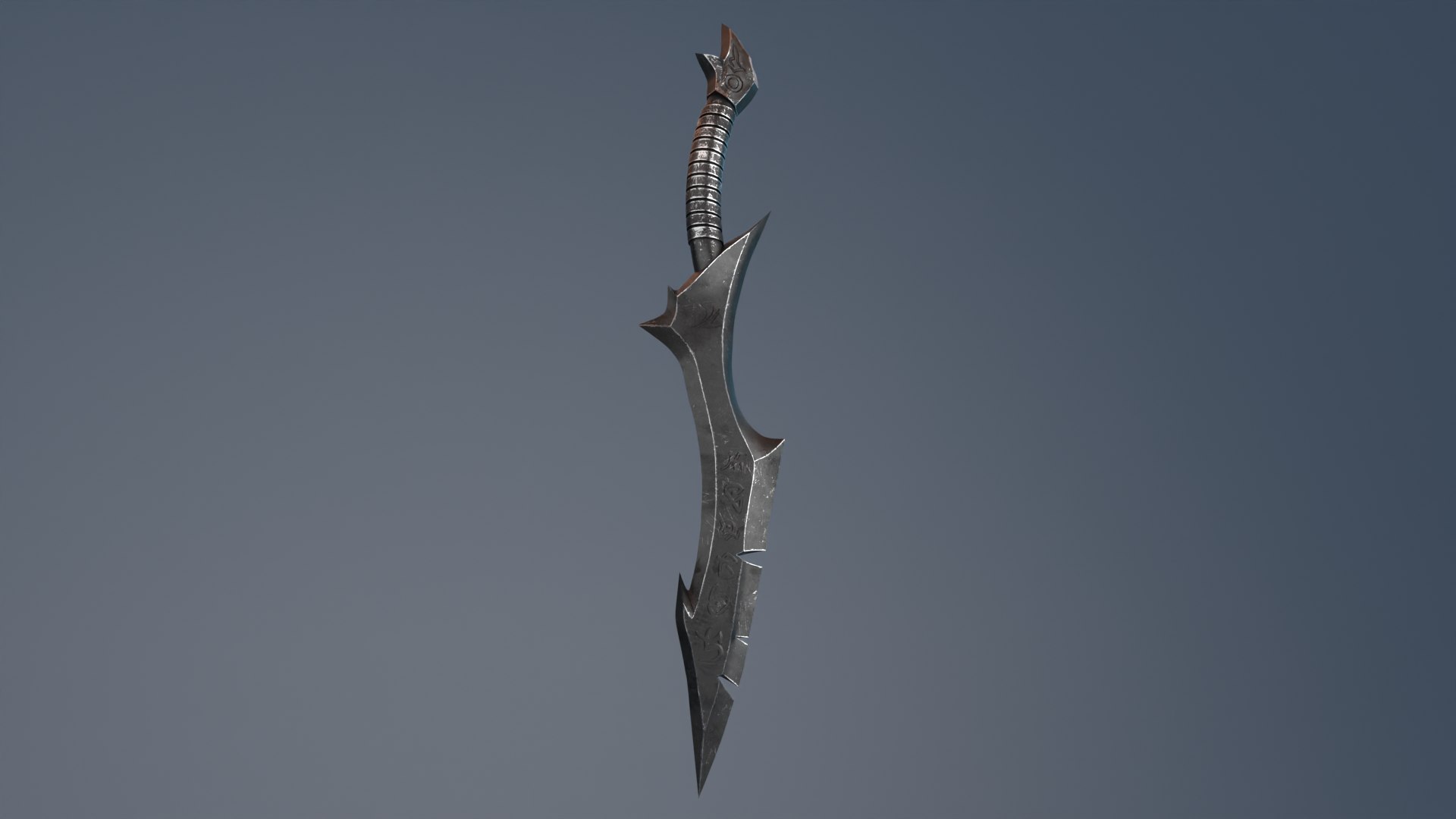 Black Dagger 3D Model - TurboSquid 2282632