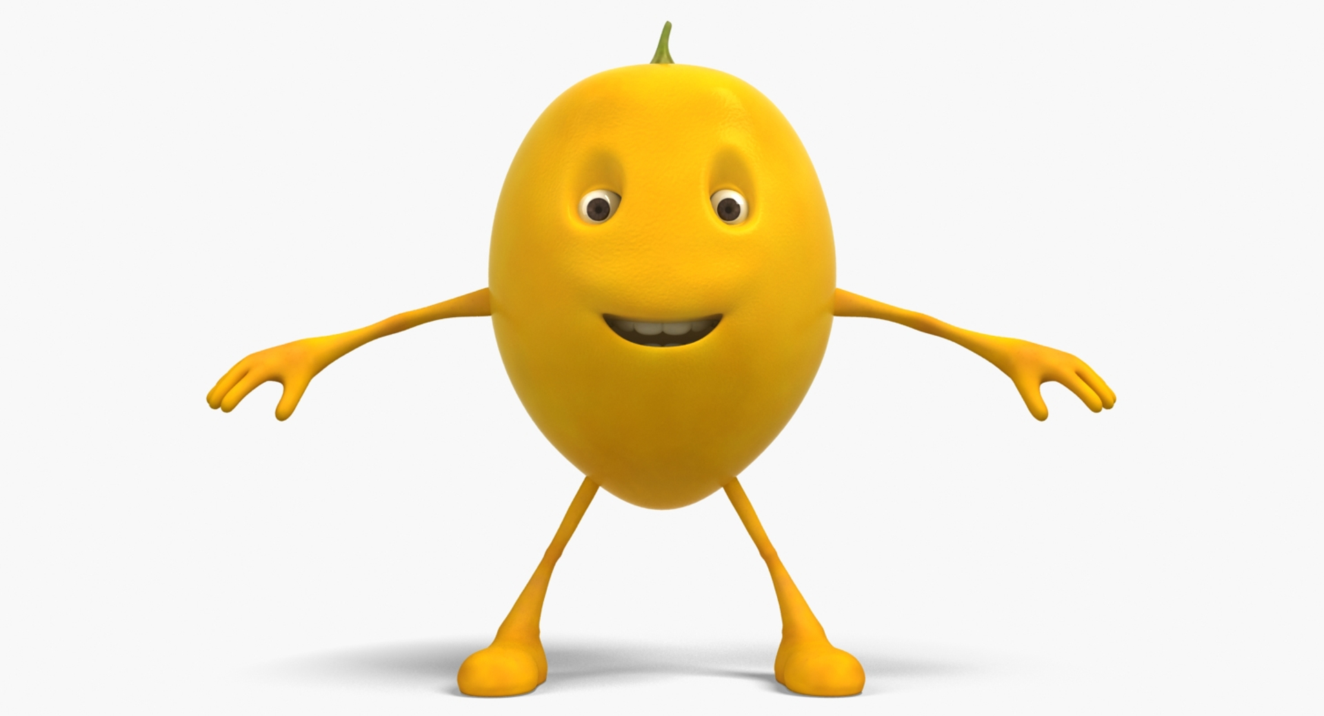 3D Lemon Cartoon Model | 1145264 | TurboSquid
