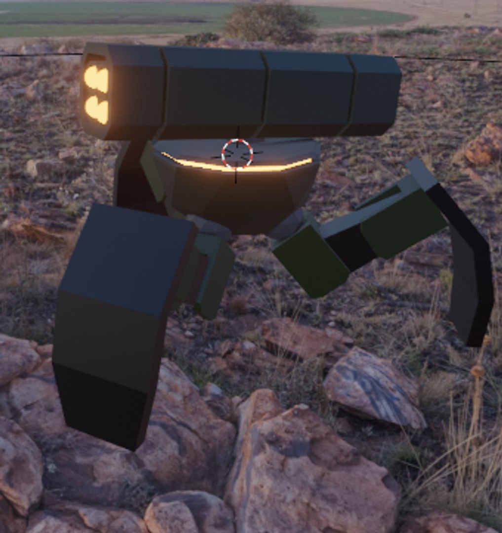 Free Tripod Based Rocket Launcher 3D Model - TurboSquid 1643752