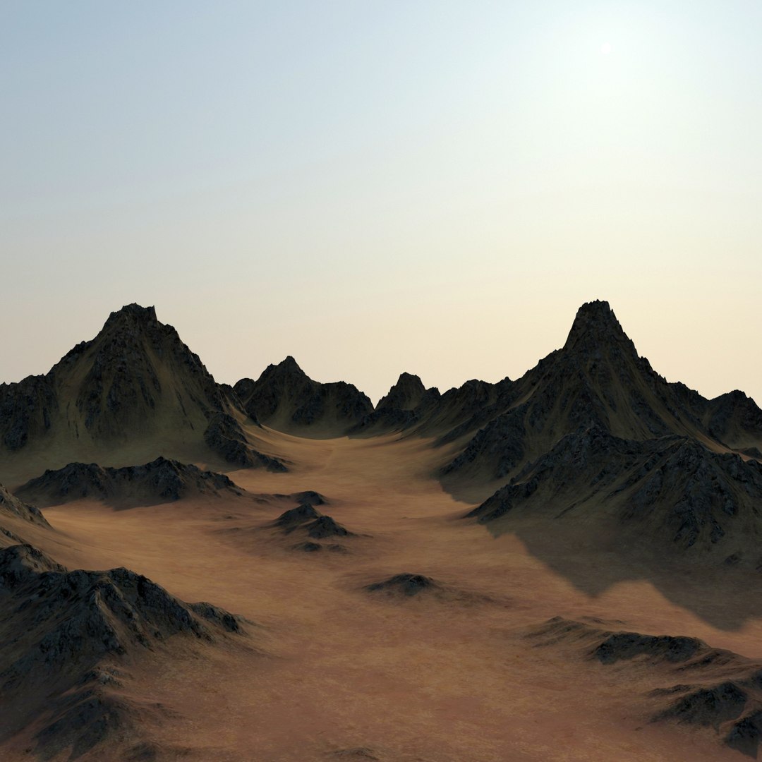 3d Mountain Terrain