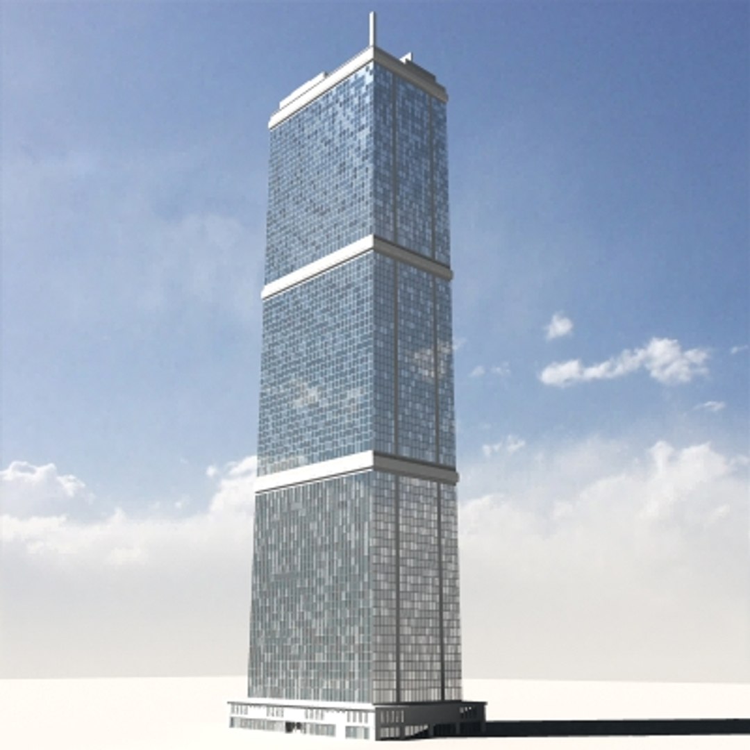 3d skyscraper model