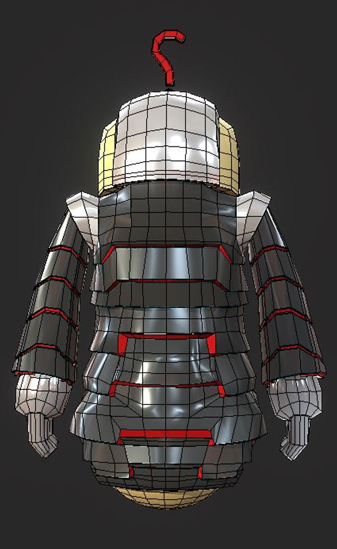 3D Robot Quiz Model - TurboSquid 1300011